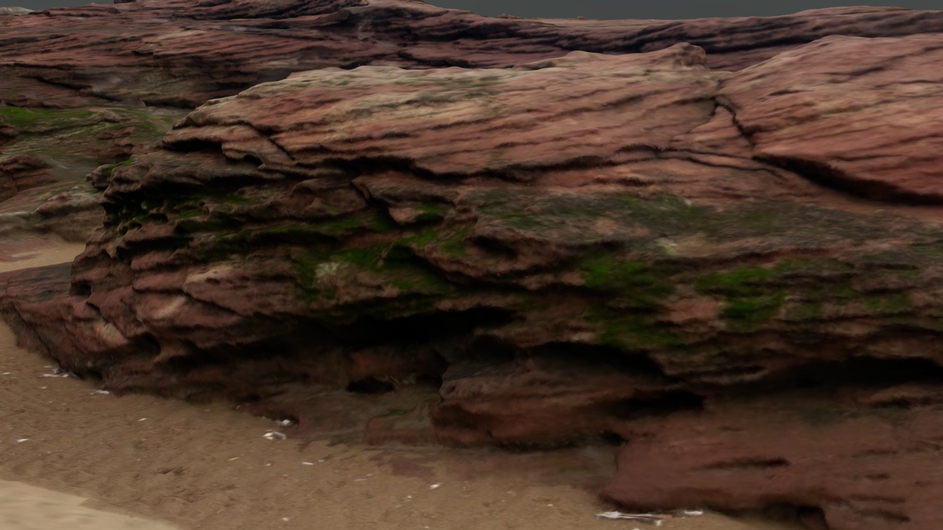 Red Rocks Outcrop - Download Free 3D model by megalitharchive [6782424 ...