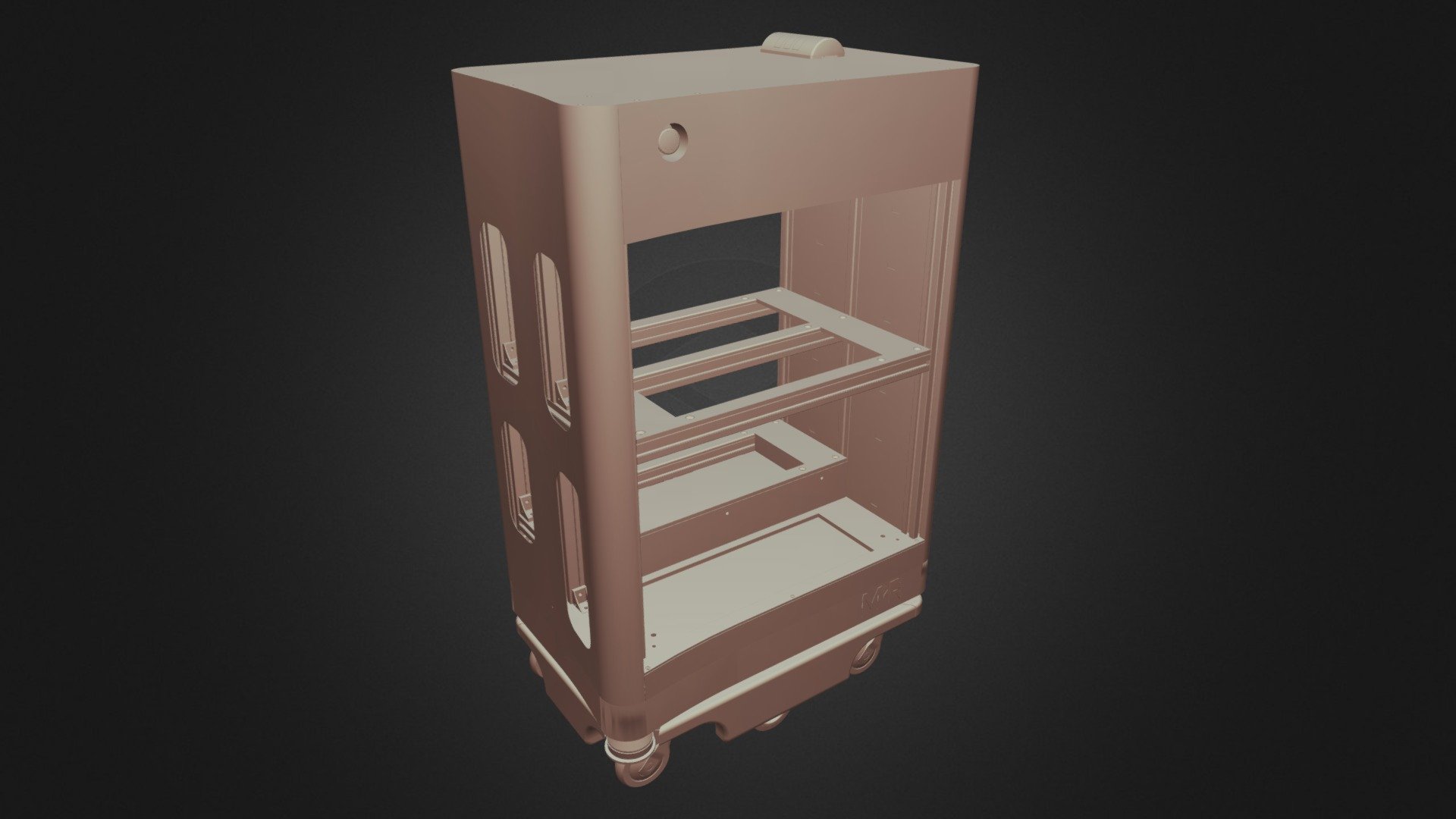 MiR200 Tray Transport Module - Buy Royalty Free 3D model by MR.AnyCAD ...