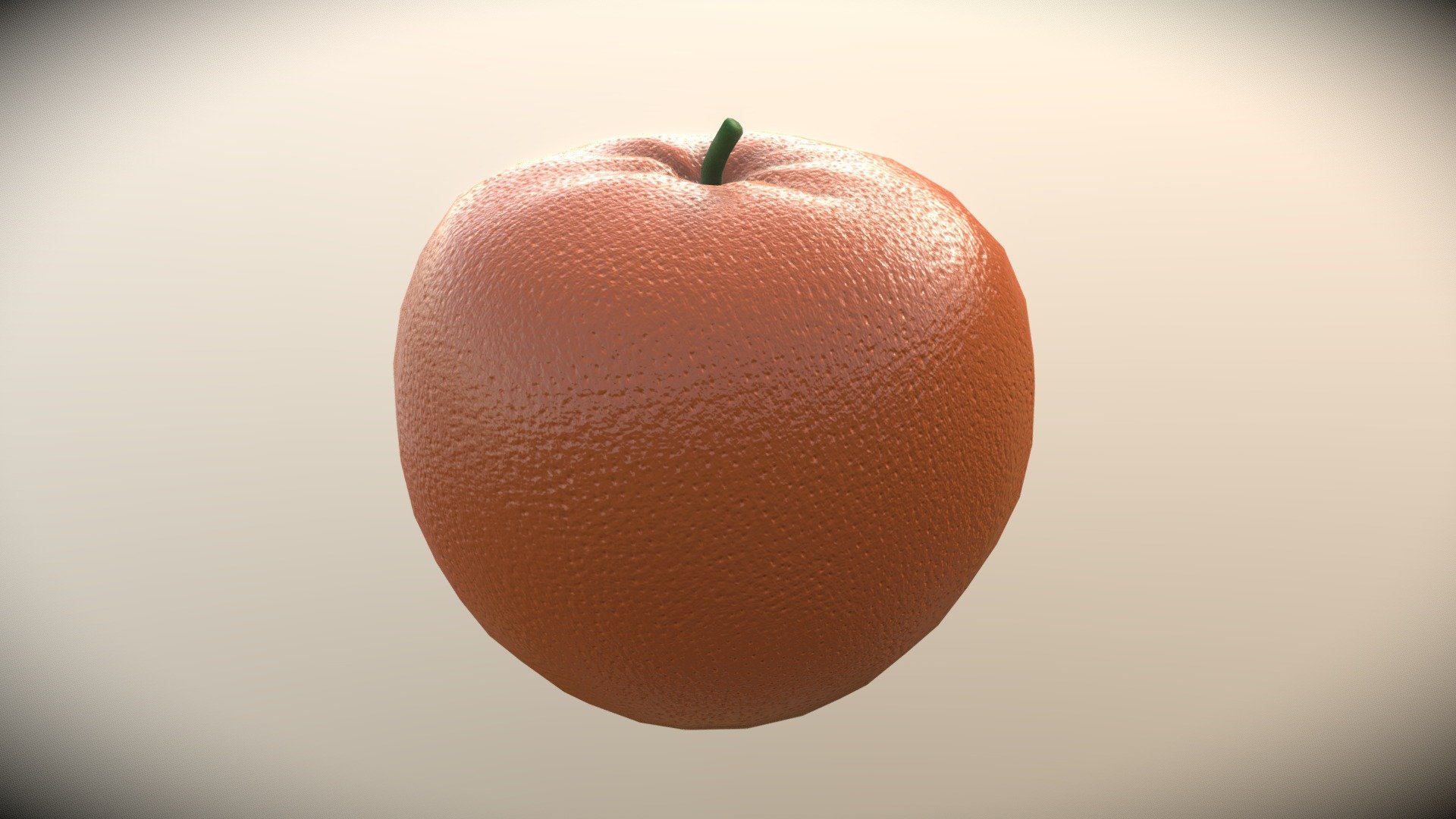 Orange - Download Free 3D model by Bob (@MeBob) [678365f] - Sketchfab