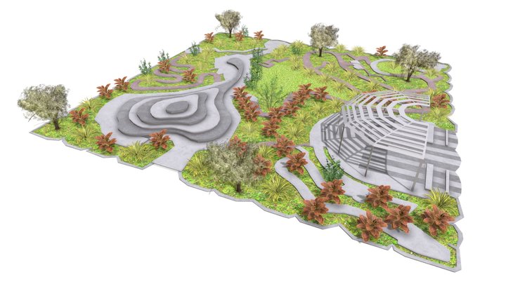 Amphitheater 3D models - Sketchfab