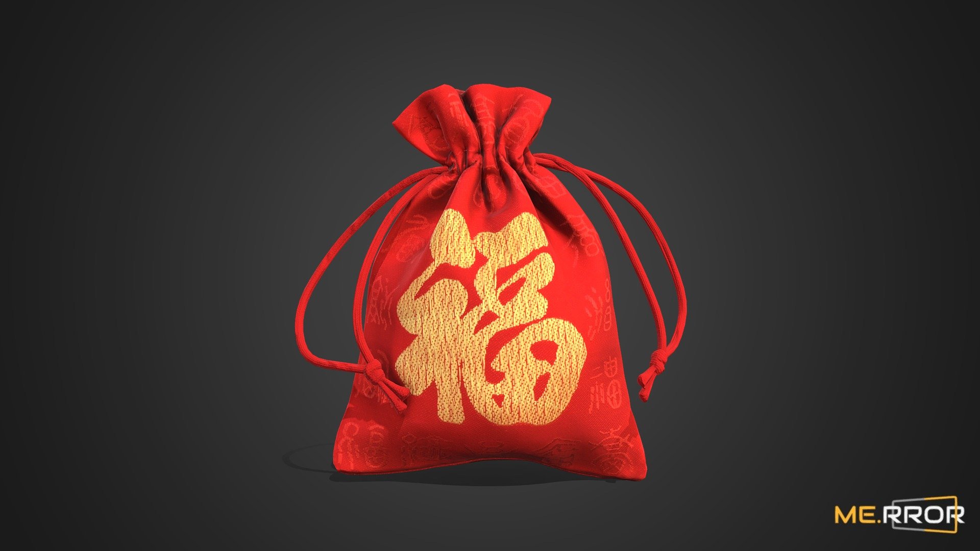 [Game-Ready] Traditional Lucky Pocket - Buy Royalty Free 3D model by ME ...