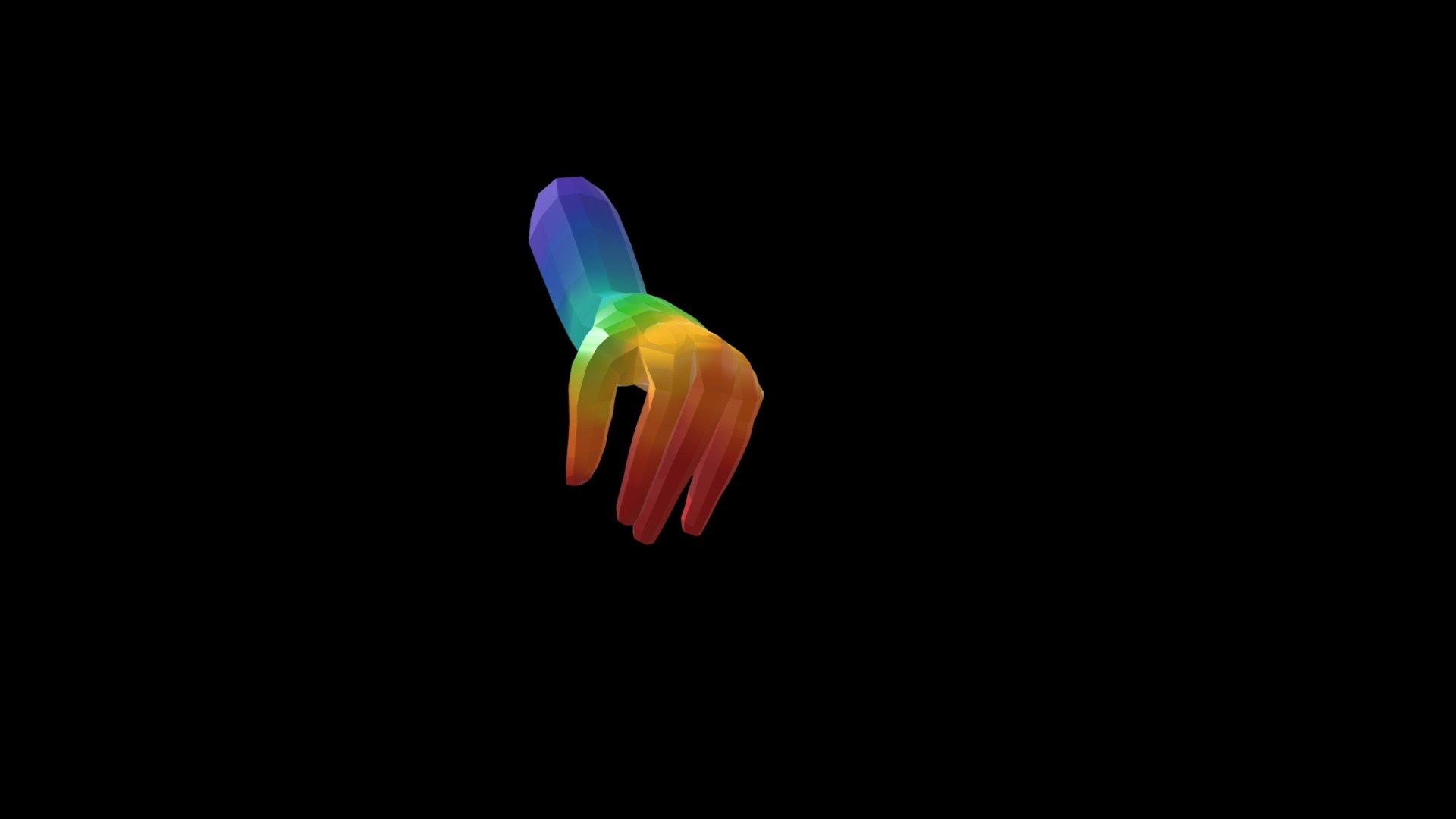 Hand Animation - Walk - 3D model by ViviBow [67875bb] - Sketchfab