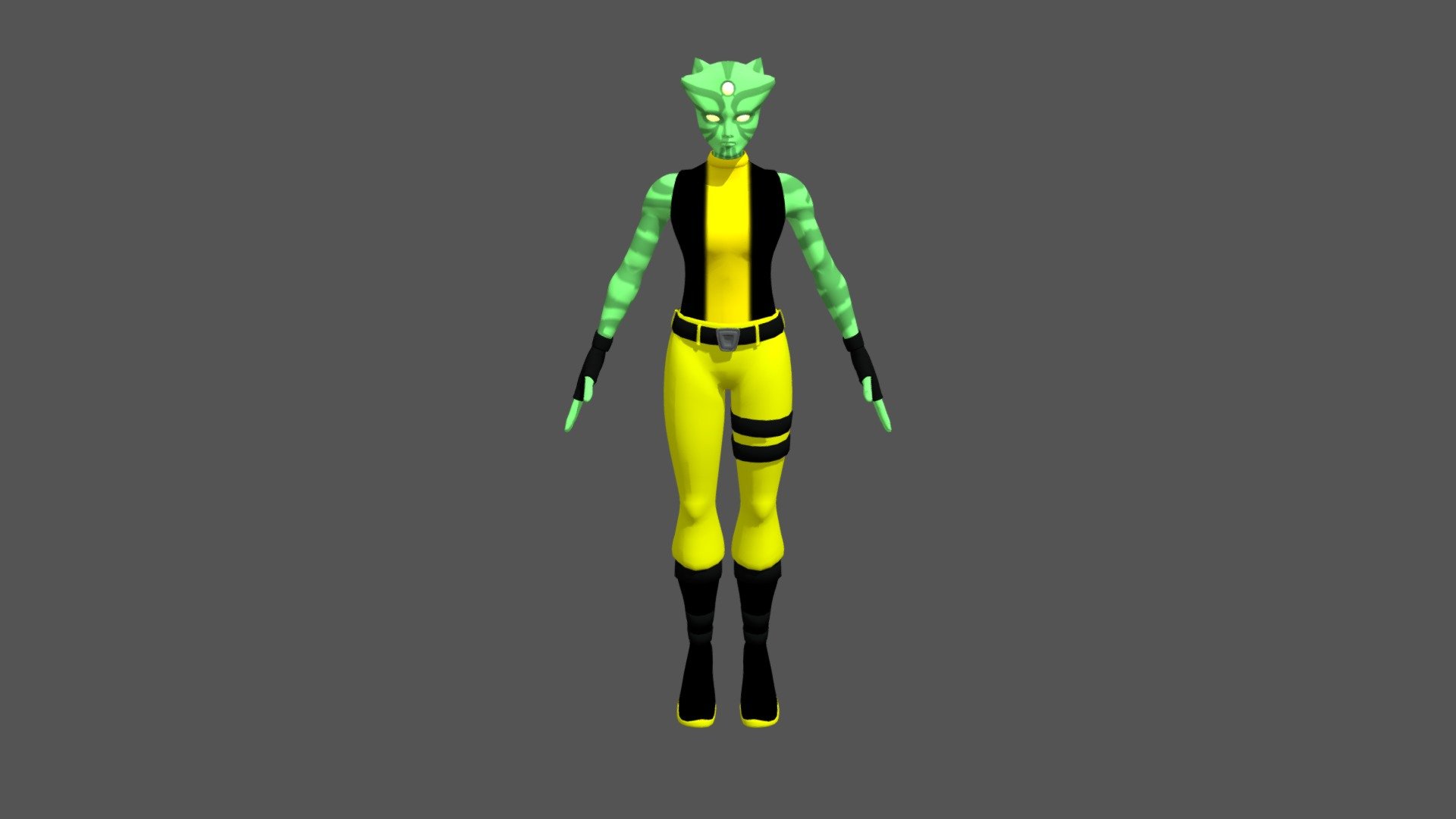WOMAN ALIEN FEMALE - 3D model by amediojunior [67879eb] - Sketchfab