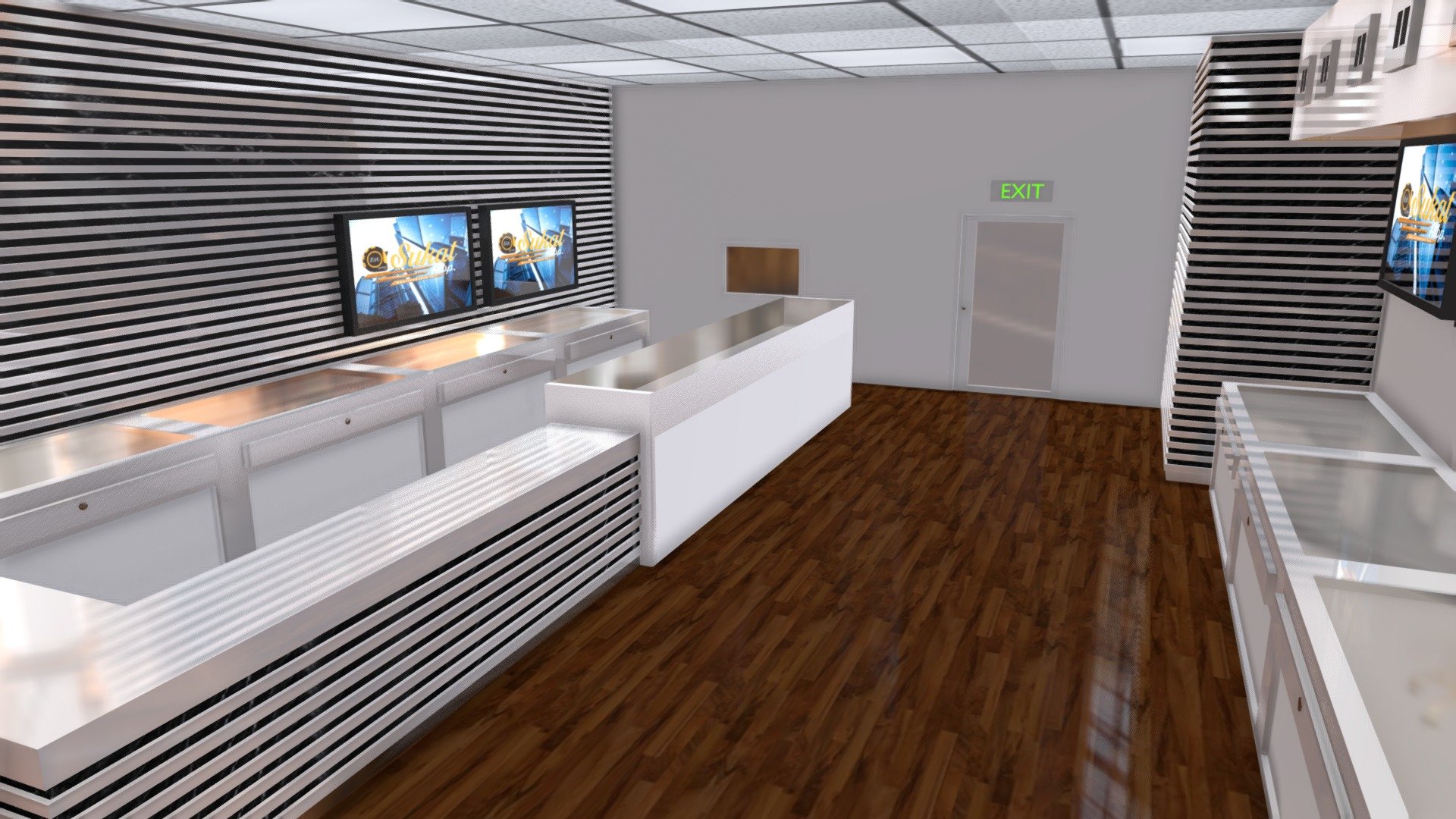 Retail- Store- Construction - 3D model by kyouko [6787cba] - Sketchfab