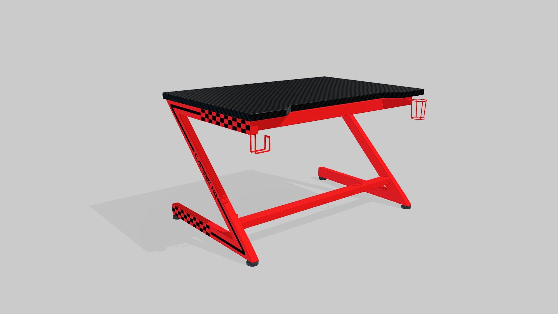 Z Gaming Table - Download Free 3D model by graphiccannon [6789475 ...