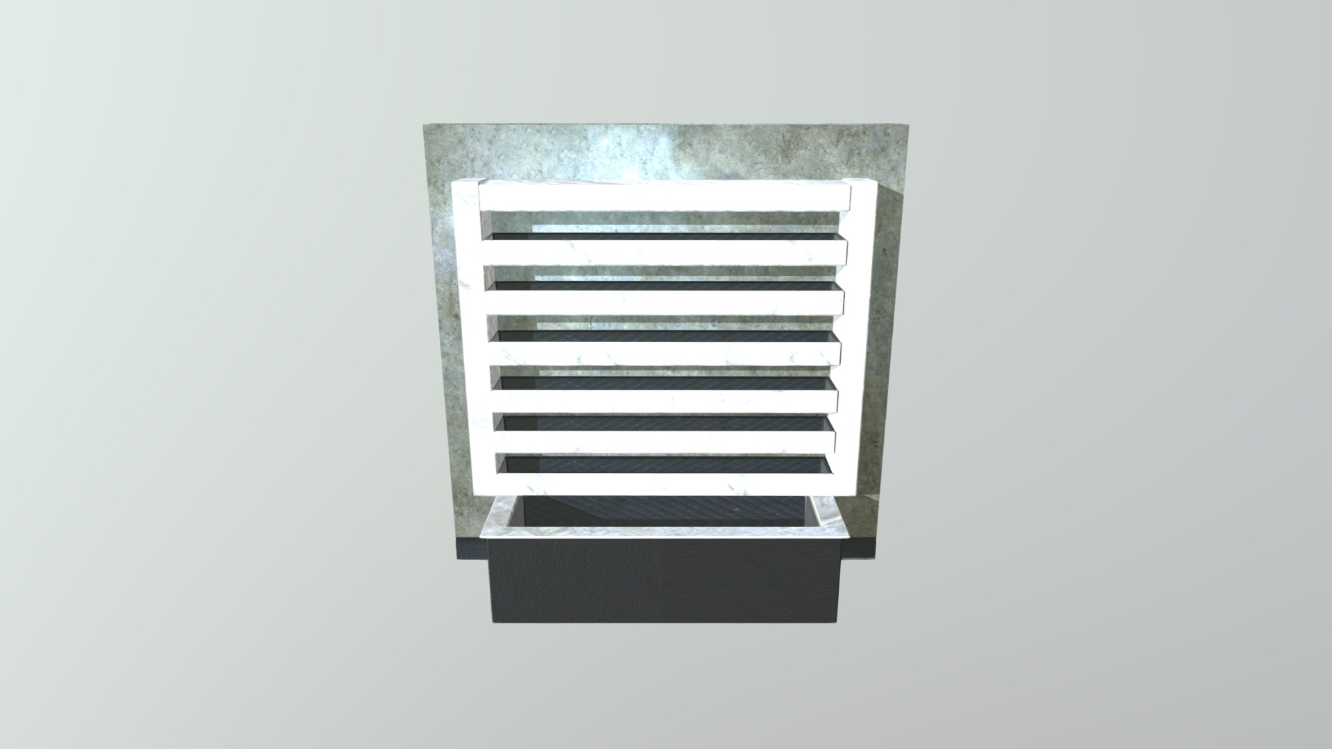 Interior wall model - 3D model by Mbarnawe [6789bca] - Sketchfab
