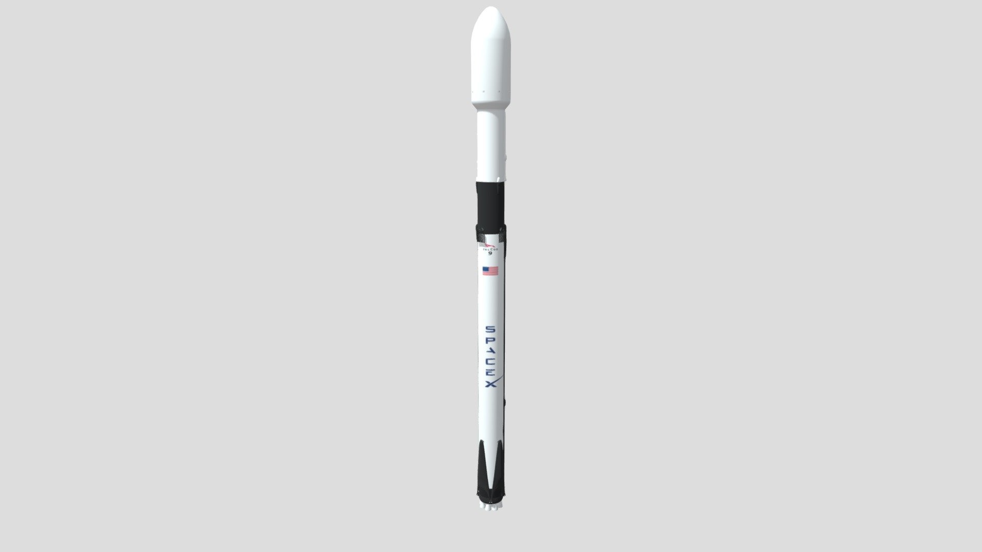 SpaceX Falcon 9 Block 5 - Download Free 3D model by SunnyChen754 ...