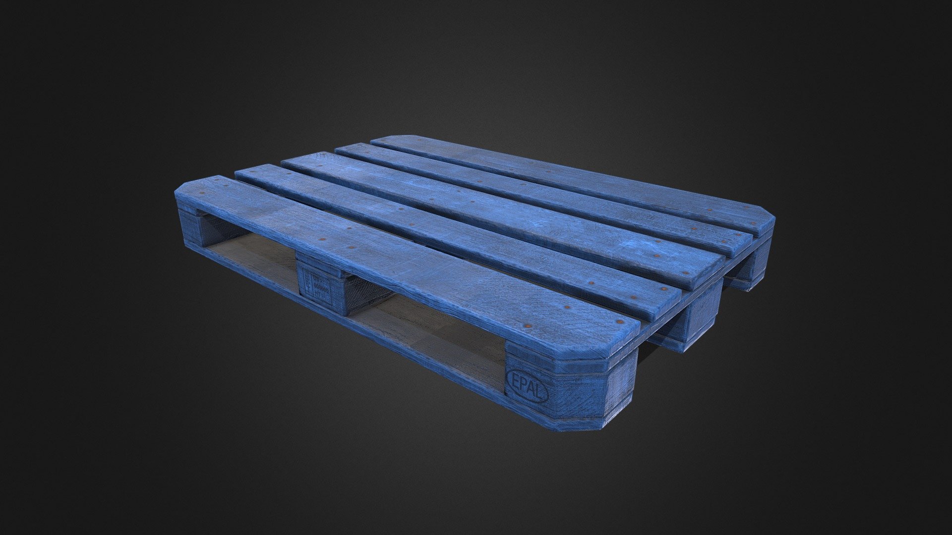 Europalet Blue - Buy Royalty Free 3D model by polbrainstorm [678b43d ...
