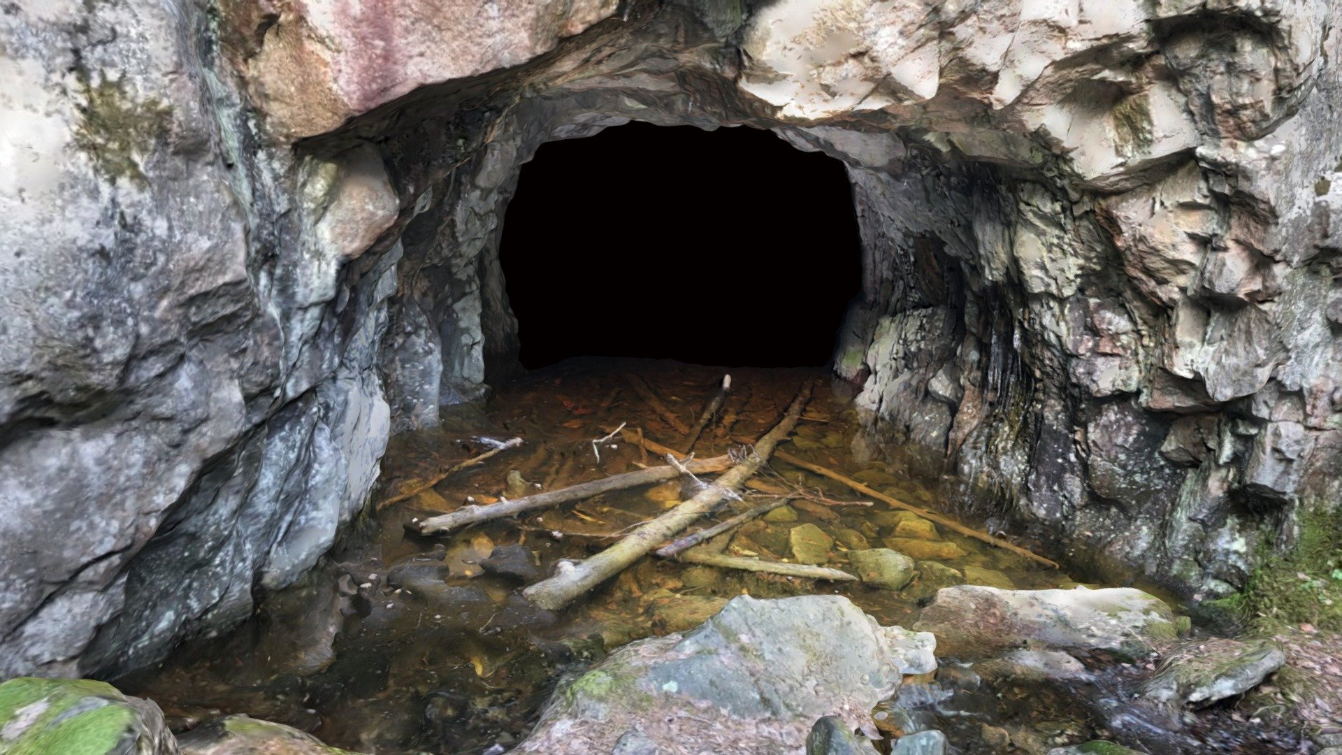 Cave in WW1 base, Kivikko, Helsinki, Finland - Download Free 3D model ...