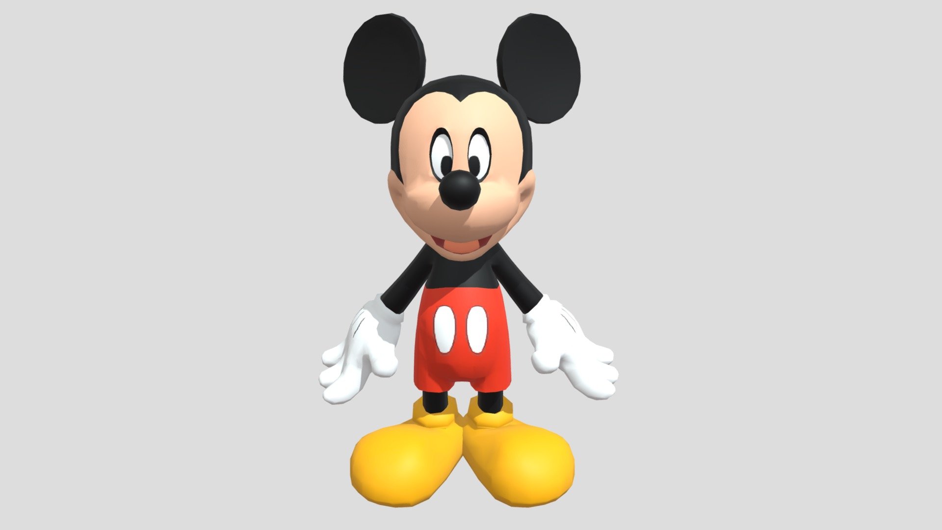 GameCube-Mickey Mouse - 3D model by SMF Features Developed From Cheryl ...