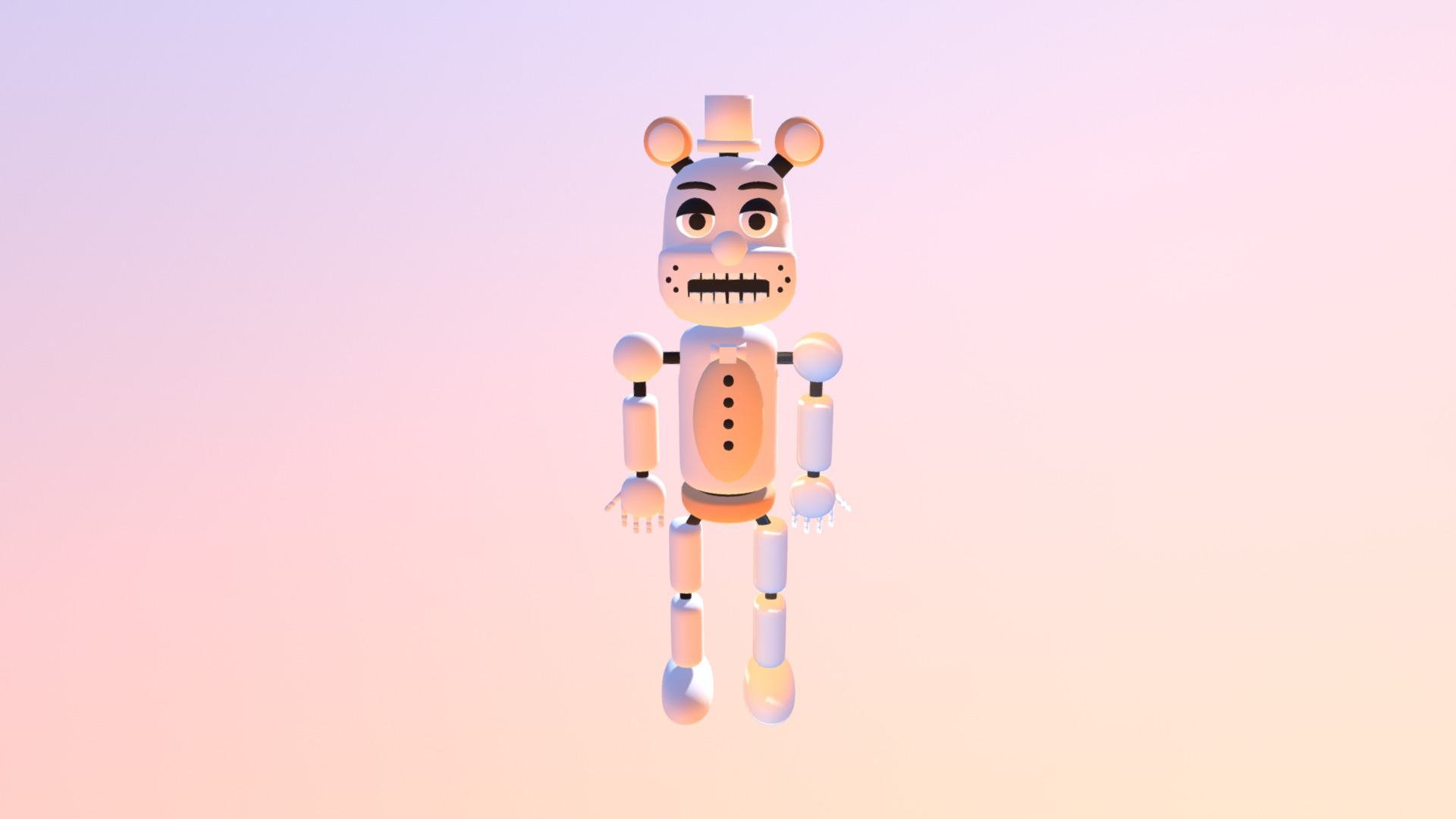 Ted Bear The Derpy Bear Non Rigged - Download Free 3D model by ...