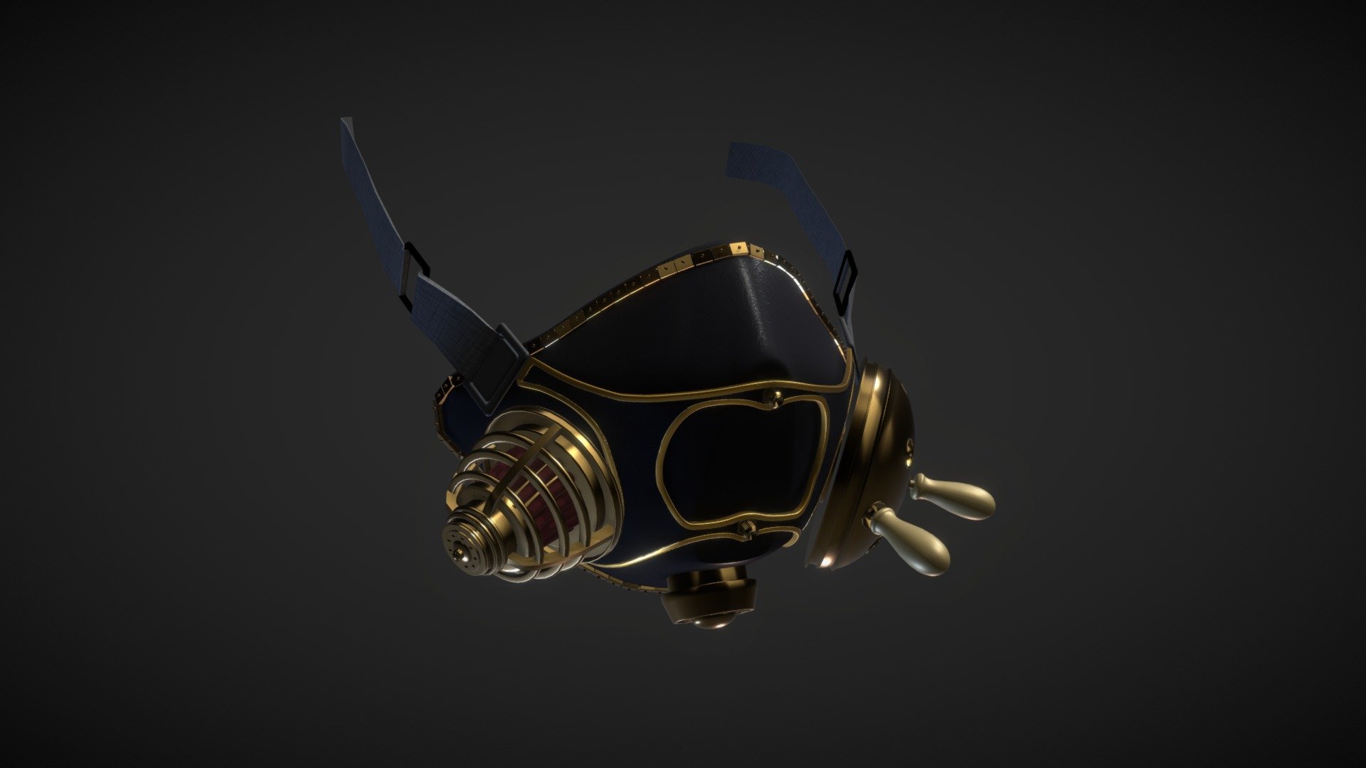 Gold Museum / Permanent Exhibition｜Gold Mask - 3D model by FungsDesign ...