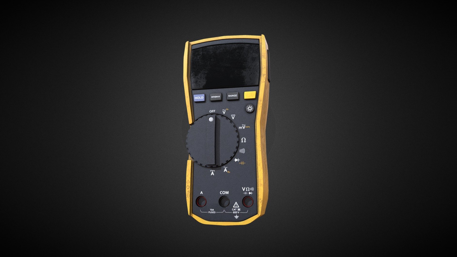Low Poly Fluke Meter - 3D model by brandon3d [679132b] - Sketchfab