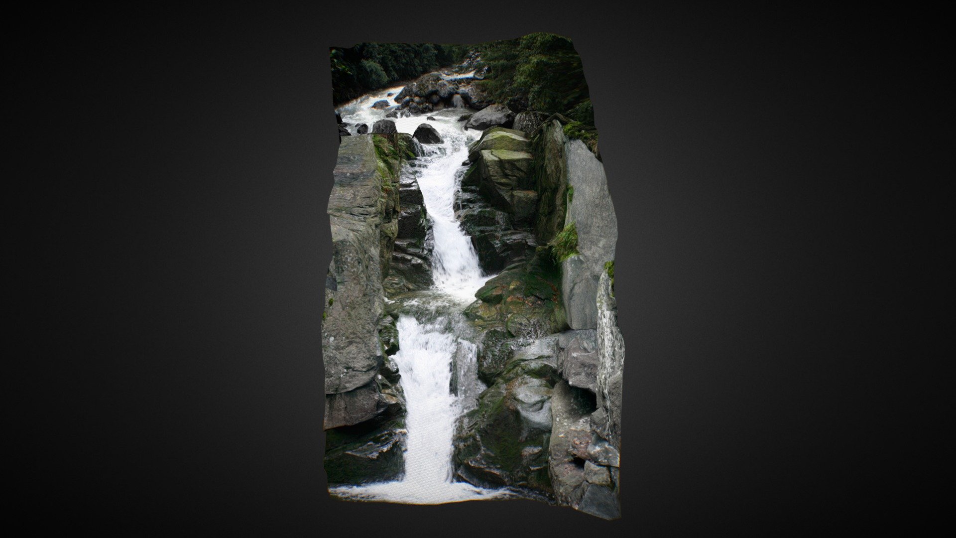 Waterfall - 3D model by polyboxinteractive [6791eeb] - Sketchfab