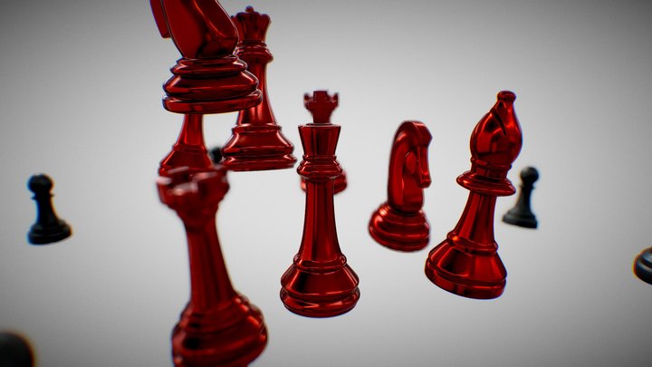 Chess 3D models - Sketchfab