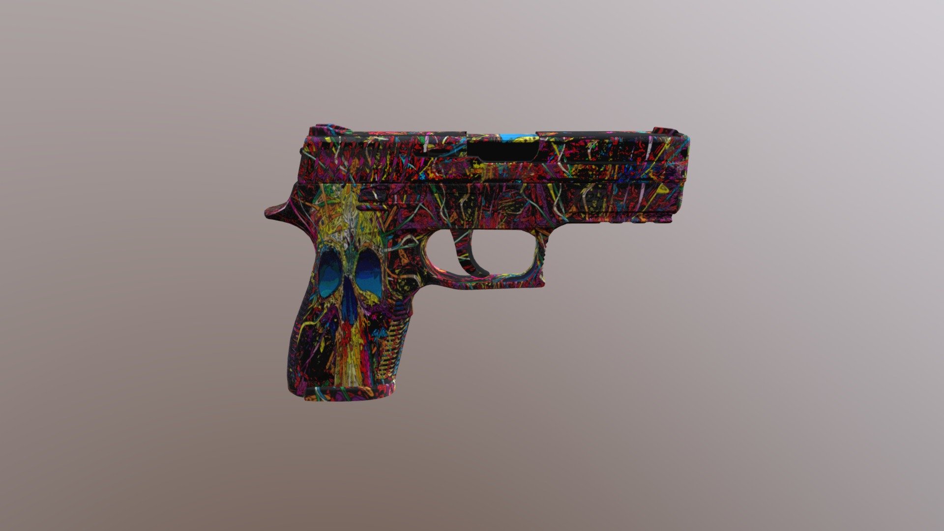 P250 Lsd 3d Model By Bigmike150057 [67928a1] Sketchfab