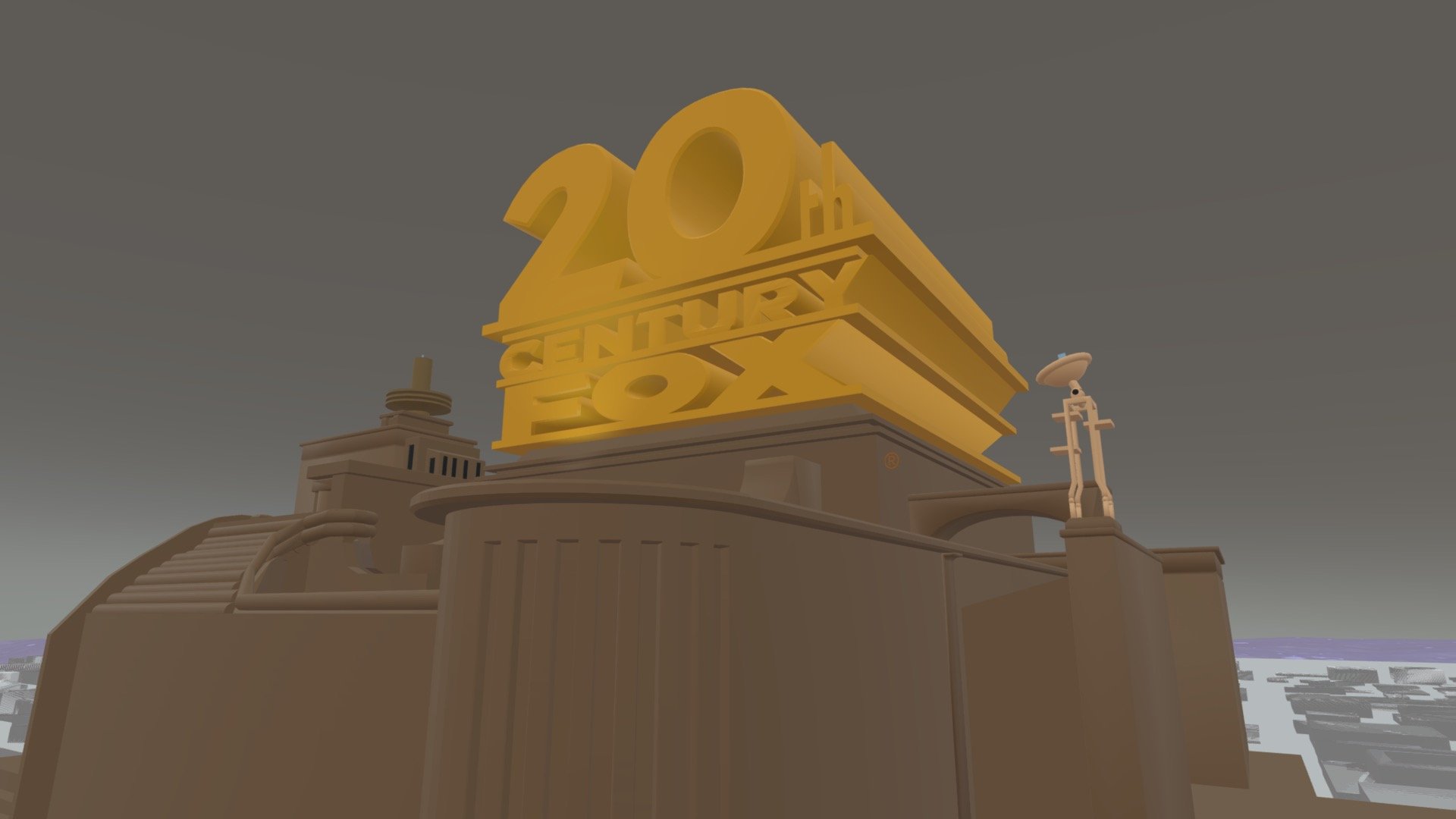 20th Century Fox Logo 1994 Modified V3 - Download Free 3D model by ...