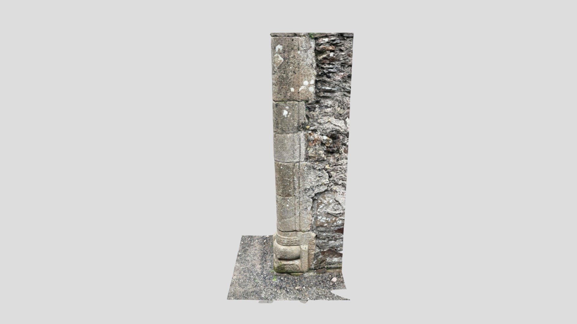 Baltinglass Abbey carved frog corner - Download Free 3D model by Juan Quintero CUPHAT (@juan ...