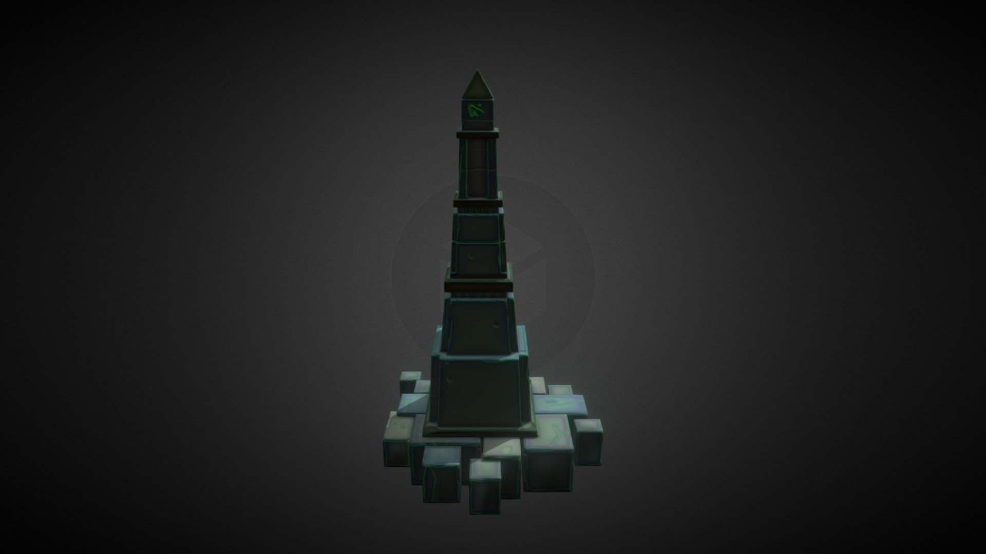 Obelisk - 3D model by voins [6797c40] - Sketchfab