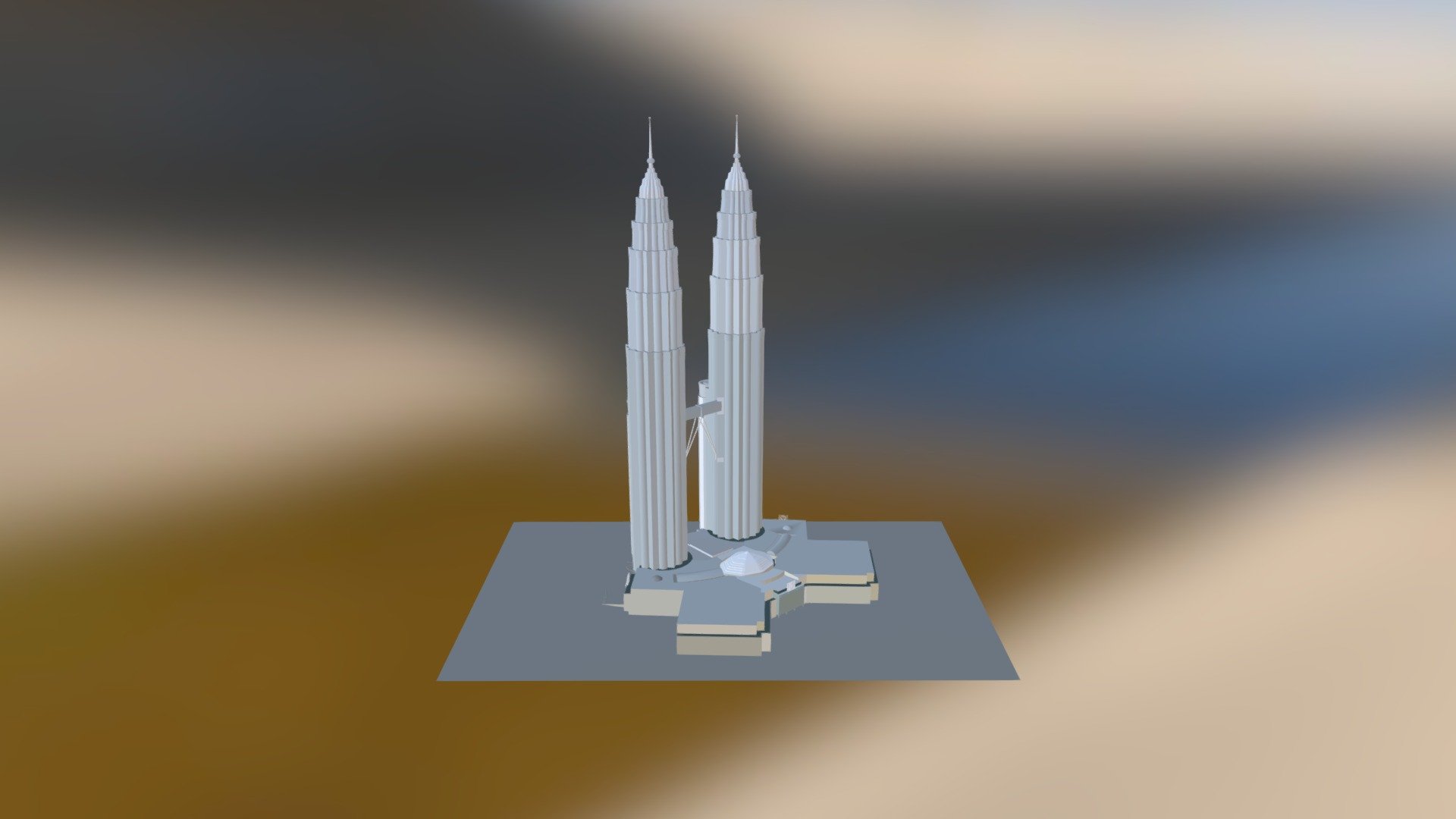 petronas - 3D model by Modlar [6798690] - Sketchfab