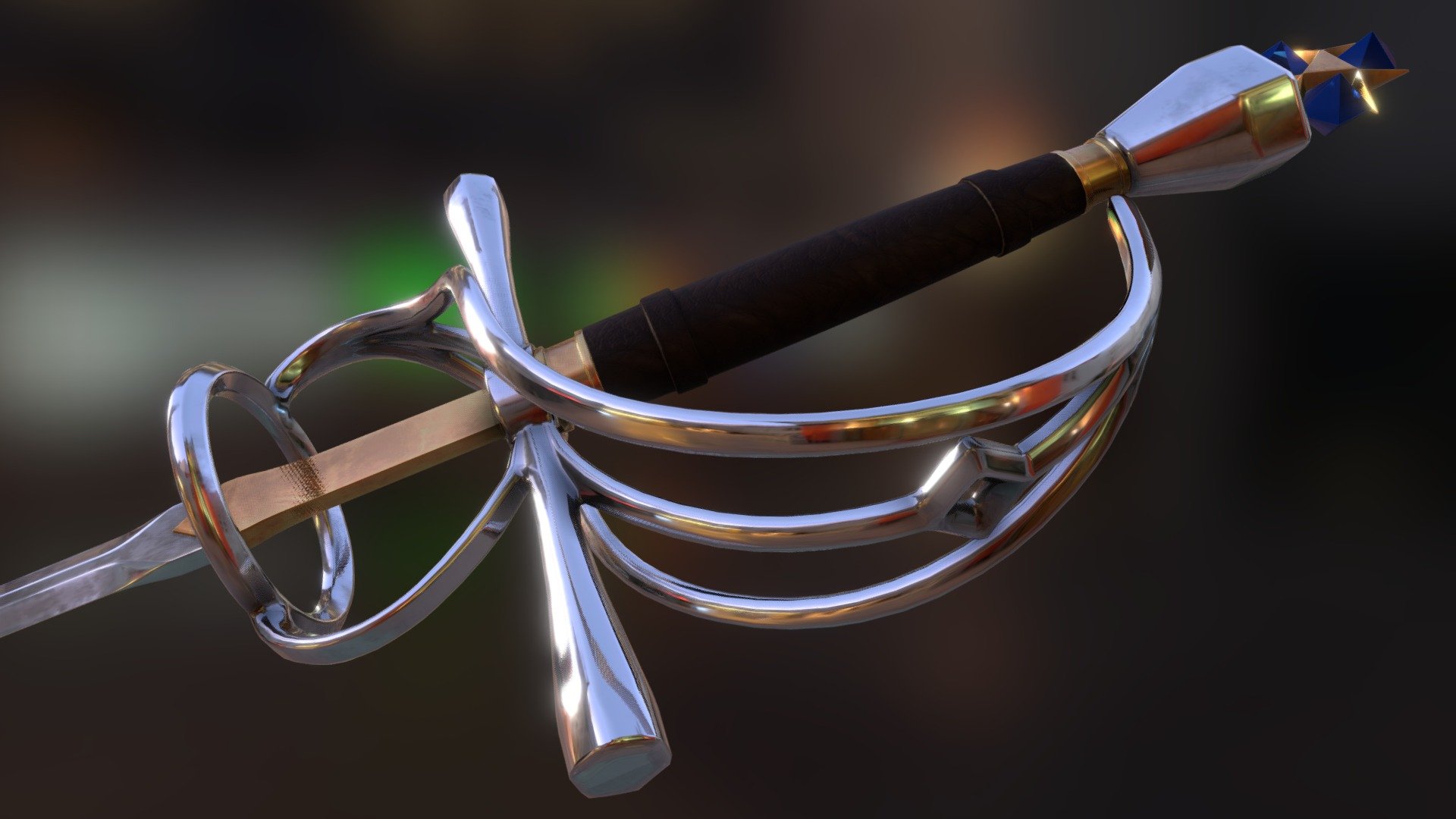 Rapier 01 - 3D model by Austin Hicks (@AustinHicks) [6799085] - Sketchfab