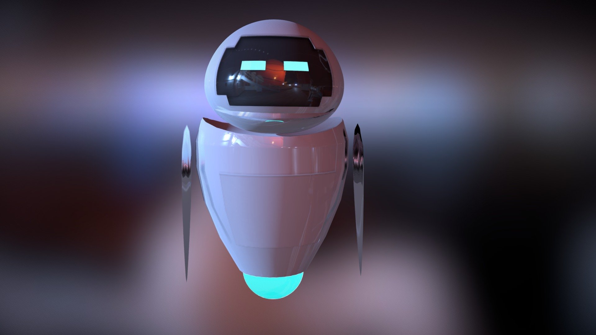 Robot [Idle Animated] - Download Free 3D model by DireXus [6799a5f] - Sketchfab