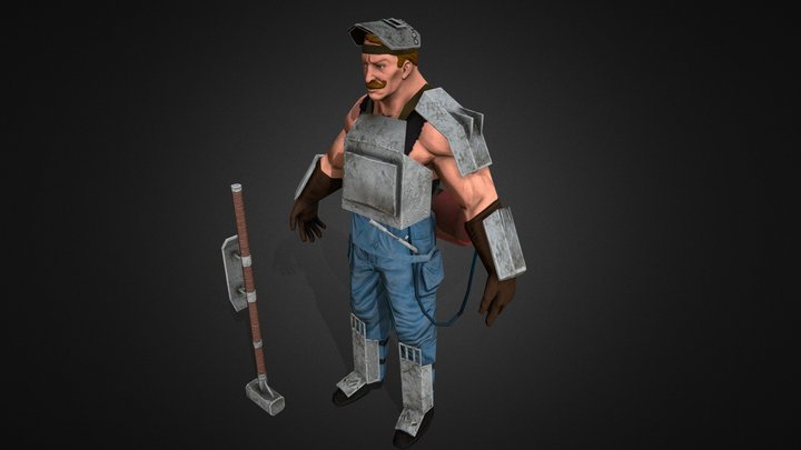 Workman 3D models - Sketchfab