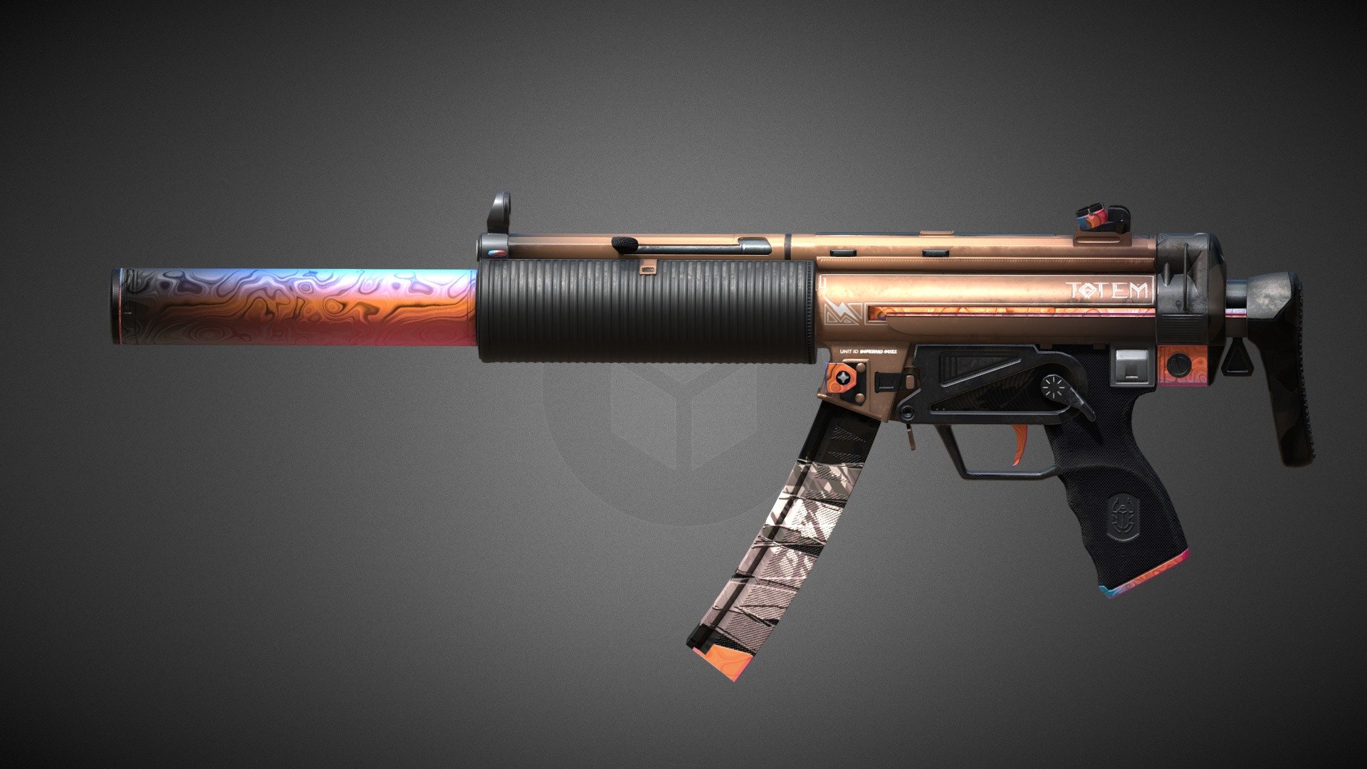 MP5 - Totem (concept) - 3D model by tanapta [679c32f] - Sketchfab