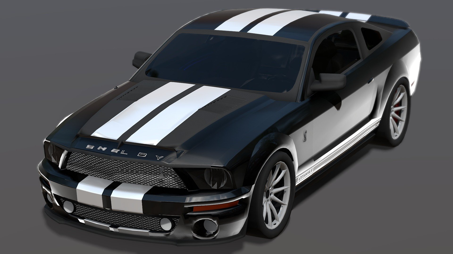 Ford Mustang Shelby GT500KR - Download Free 3D model by RPMRender ...
