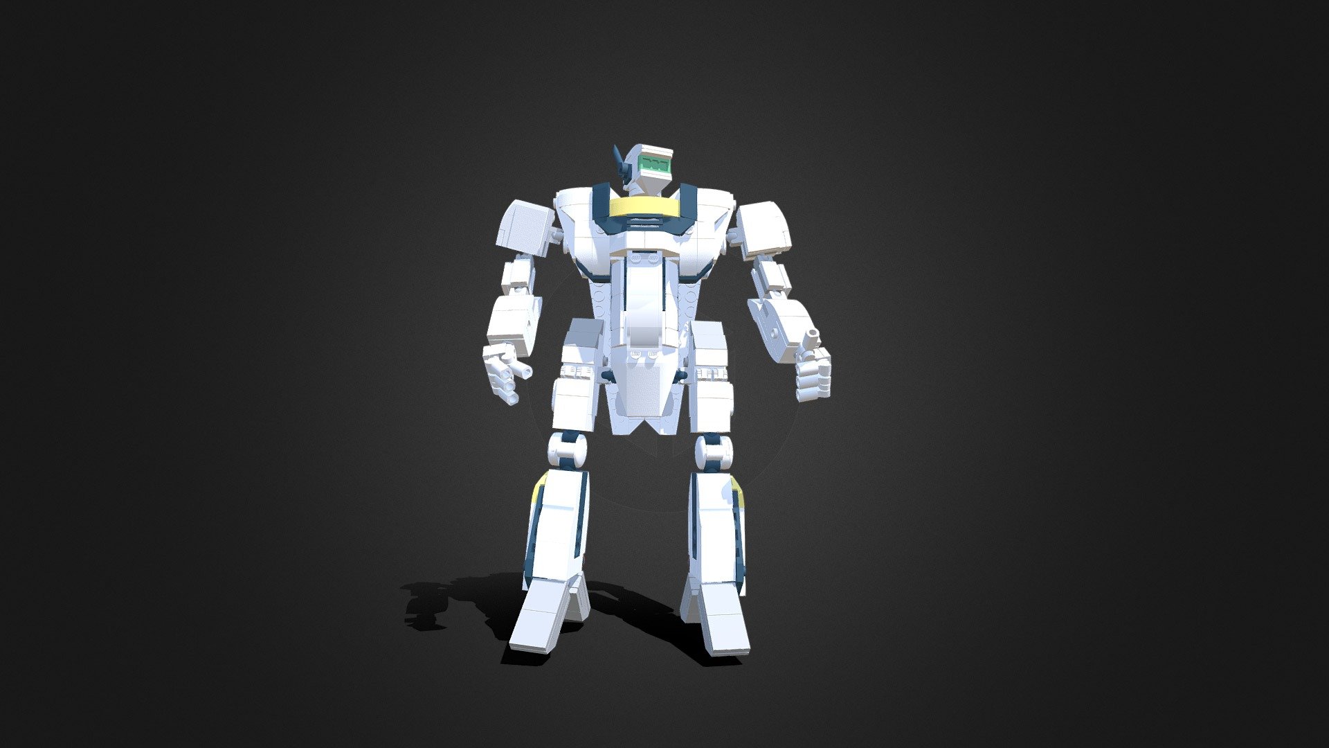 Lego Macross Valkyrie VF-1 [battroid] - 3D model by Vlad (@engura ...