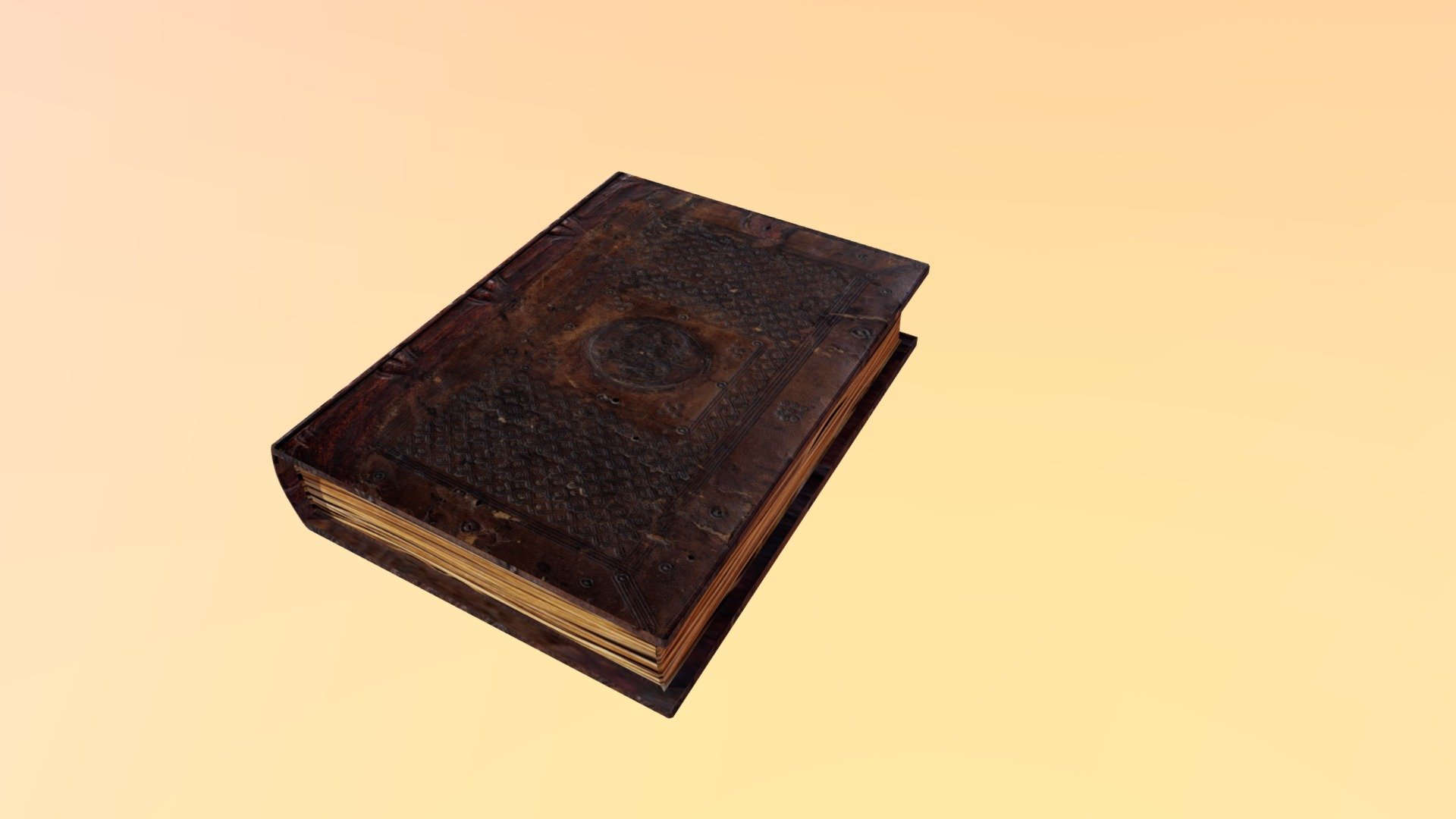 Antique Old Book - 3D model by TheQueen2919 [679eb9c] - Sketchfab