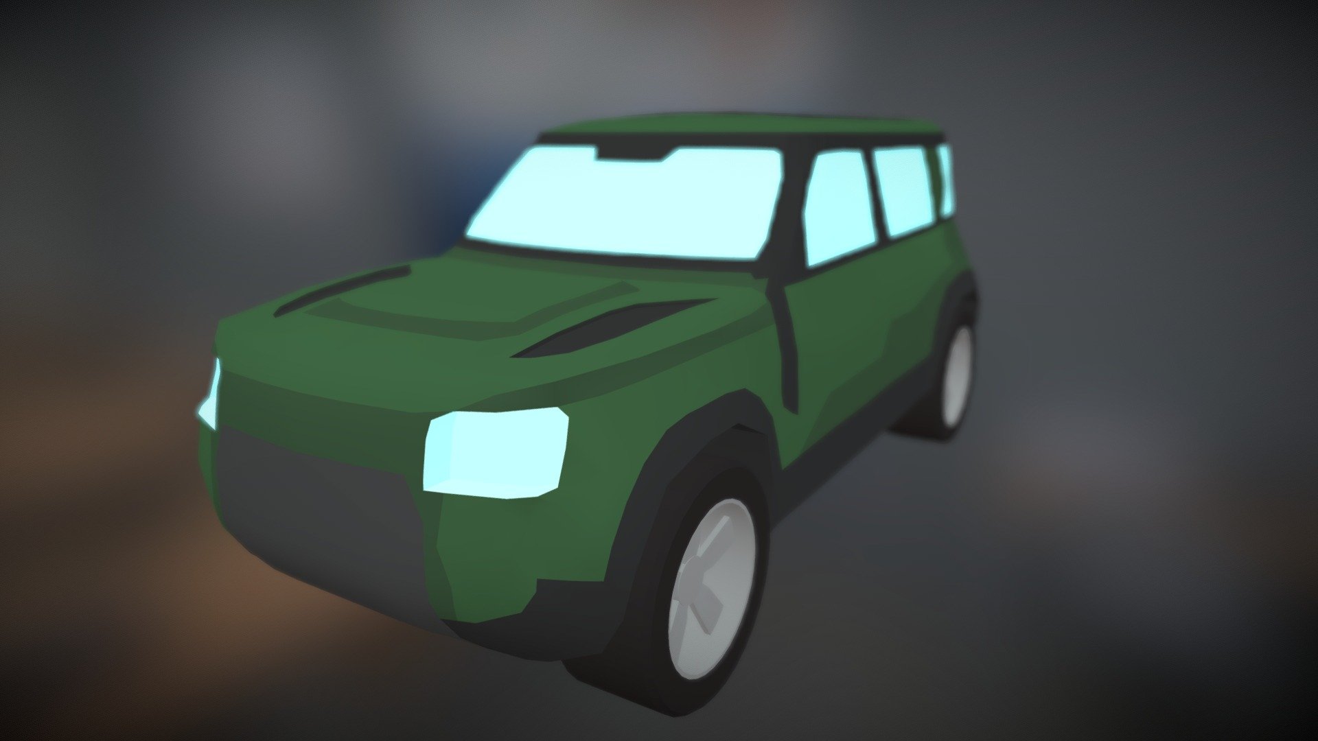 Land Rover Defender Toon Shader - Download Free 3D model by KenShi ...