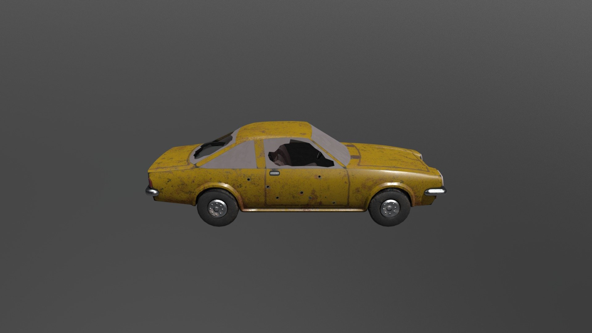 Abandoned Car - 3D model by Olo1982 [679fea1] - Sketchfab