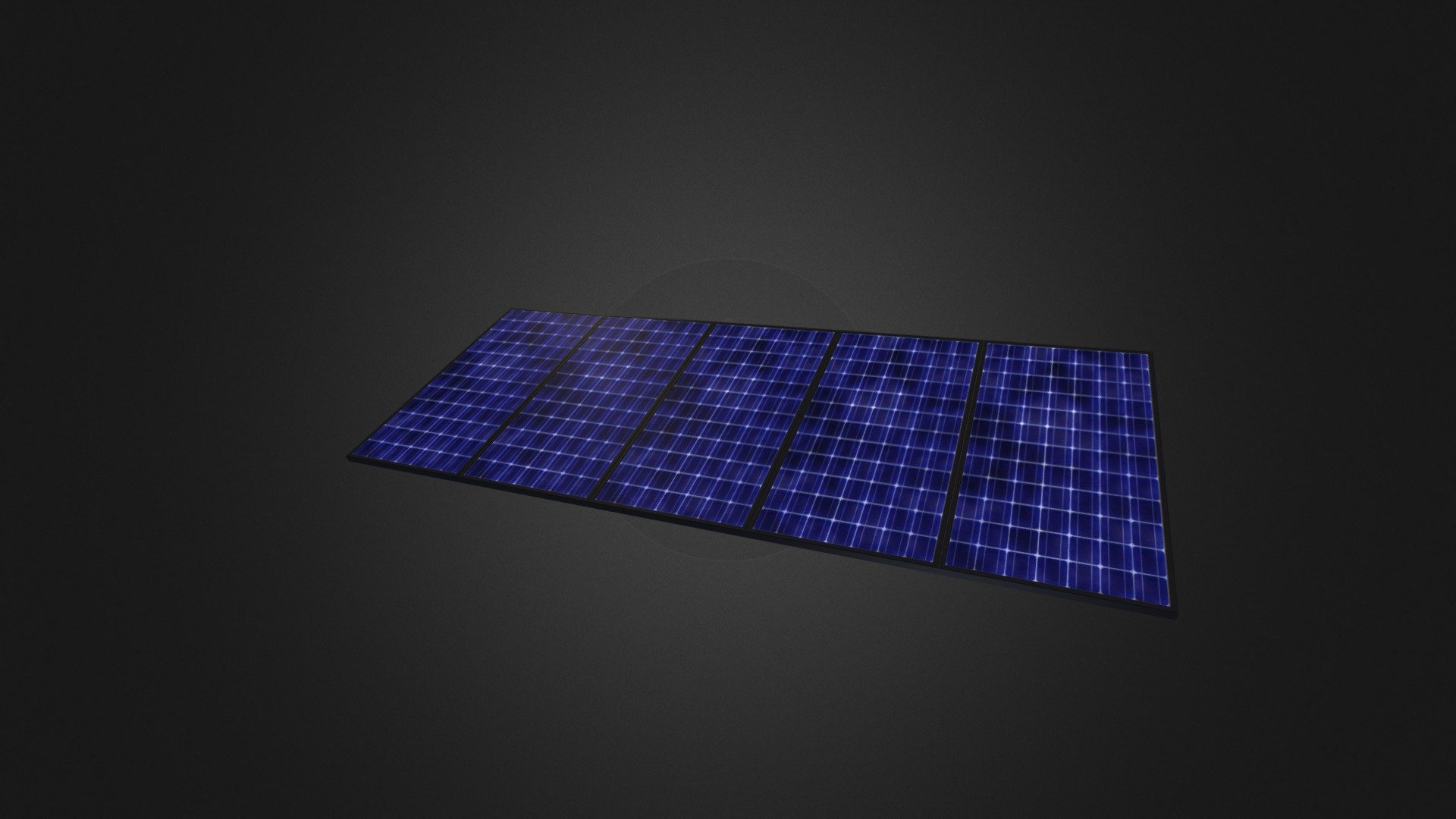 Photovoltaic panel - 3D model by pietrograndi [67LcoXL] - Sketchfab