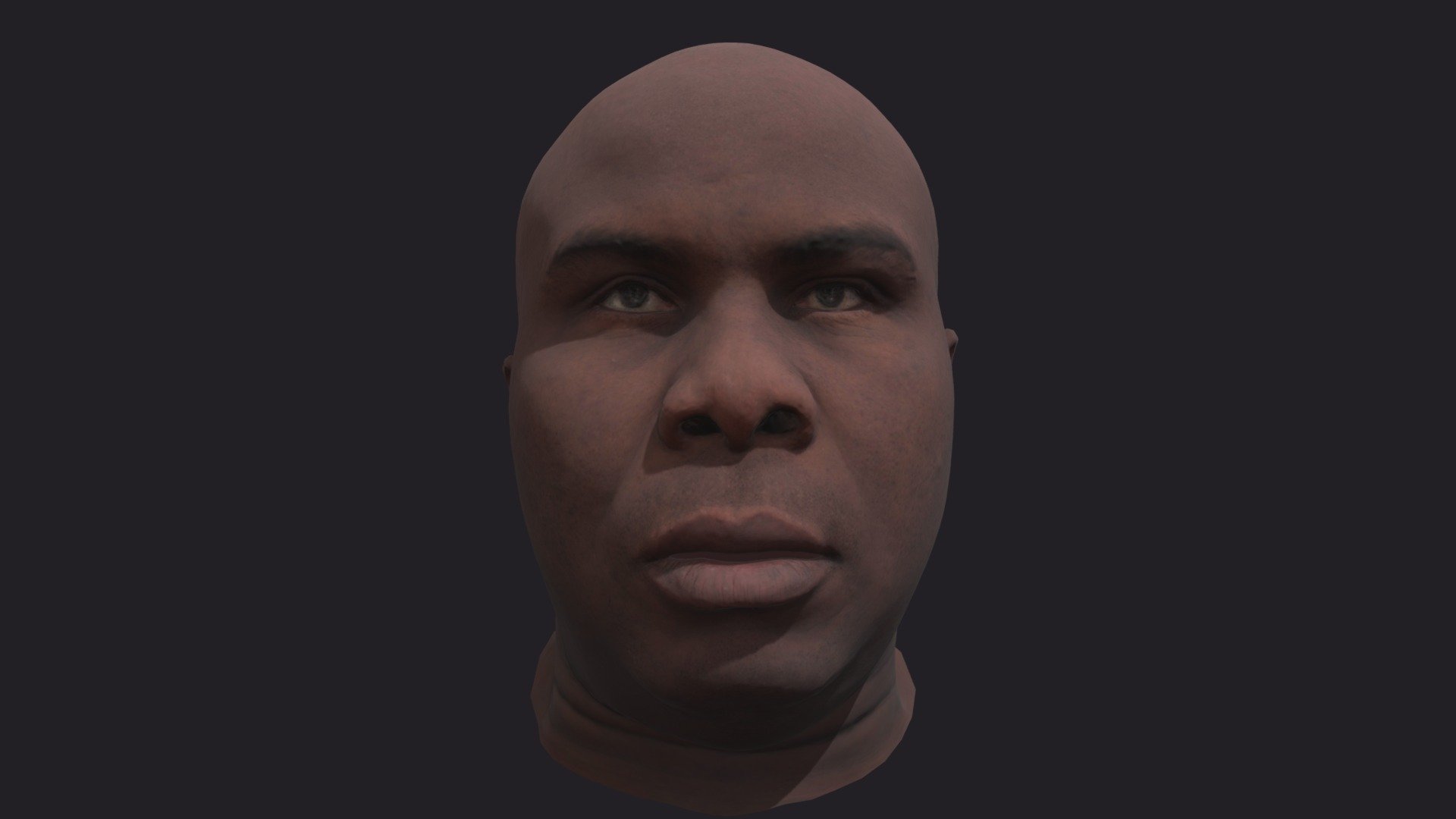 Black_fat_male Head - 3D model by SA Anatomy (@saanatomy) [67a03f4 ...