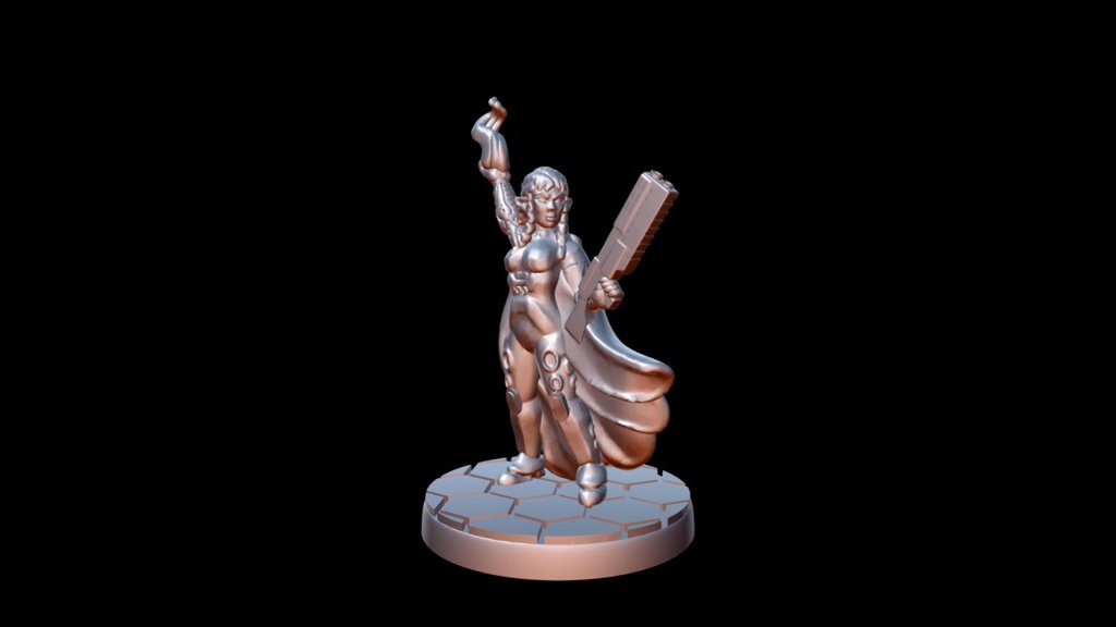 Elf Street Mage - 3D model by dutchmogul [67a0d8a] - Sketchfab