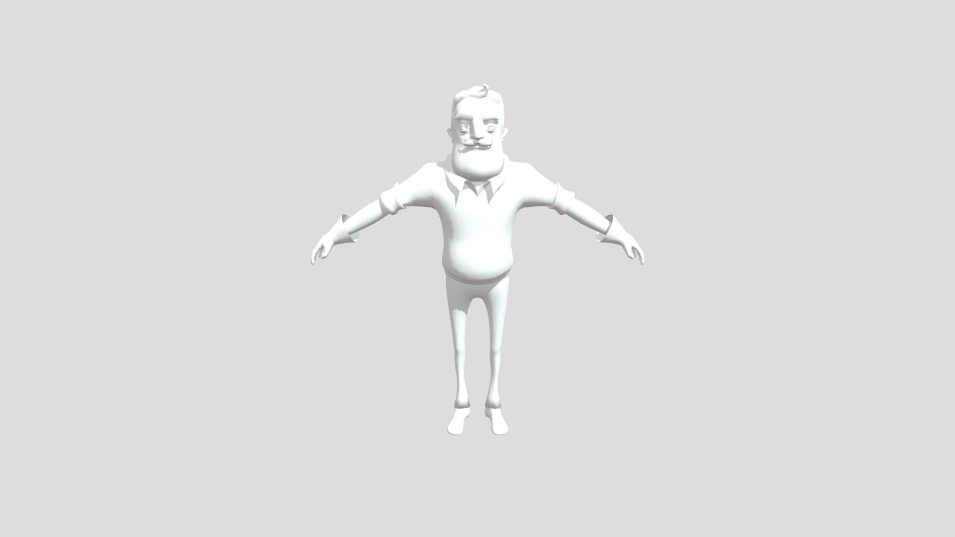 Hello neighbor Neighbor - Download Free 3D model by Alaukik1234 ...