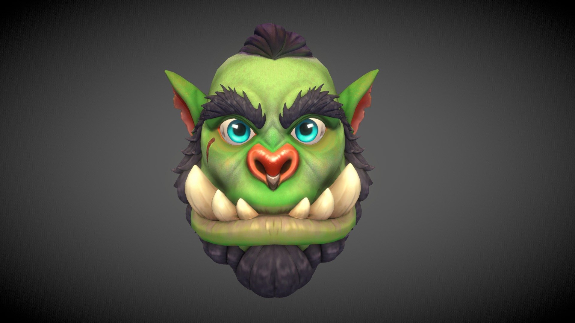ORC Head - 3D model by AnDue (@anhductkk) [67a1bc8] - Sketchfab