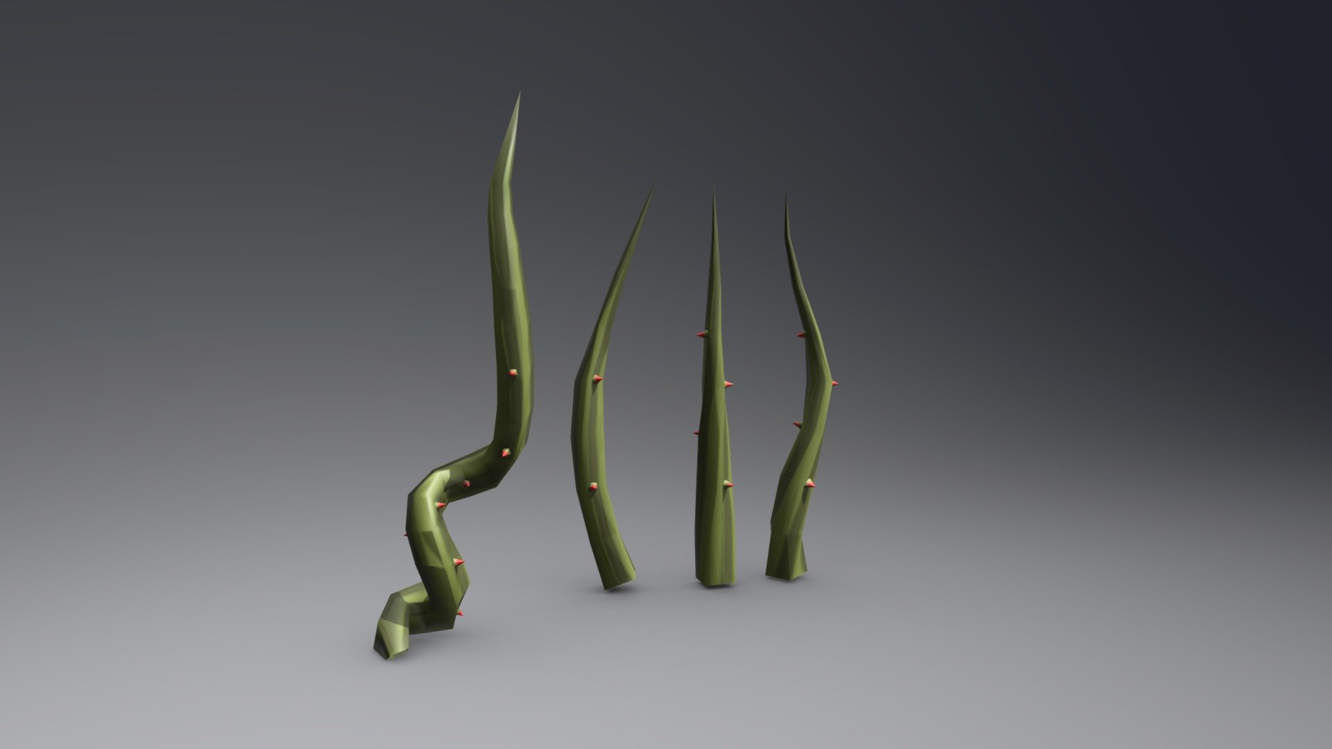 Vines Variants - Evil plant project - Download Free 3D model by ...