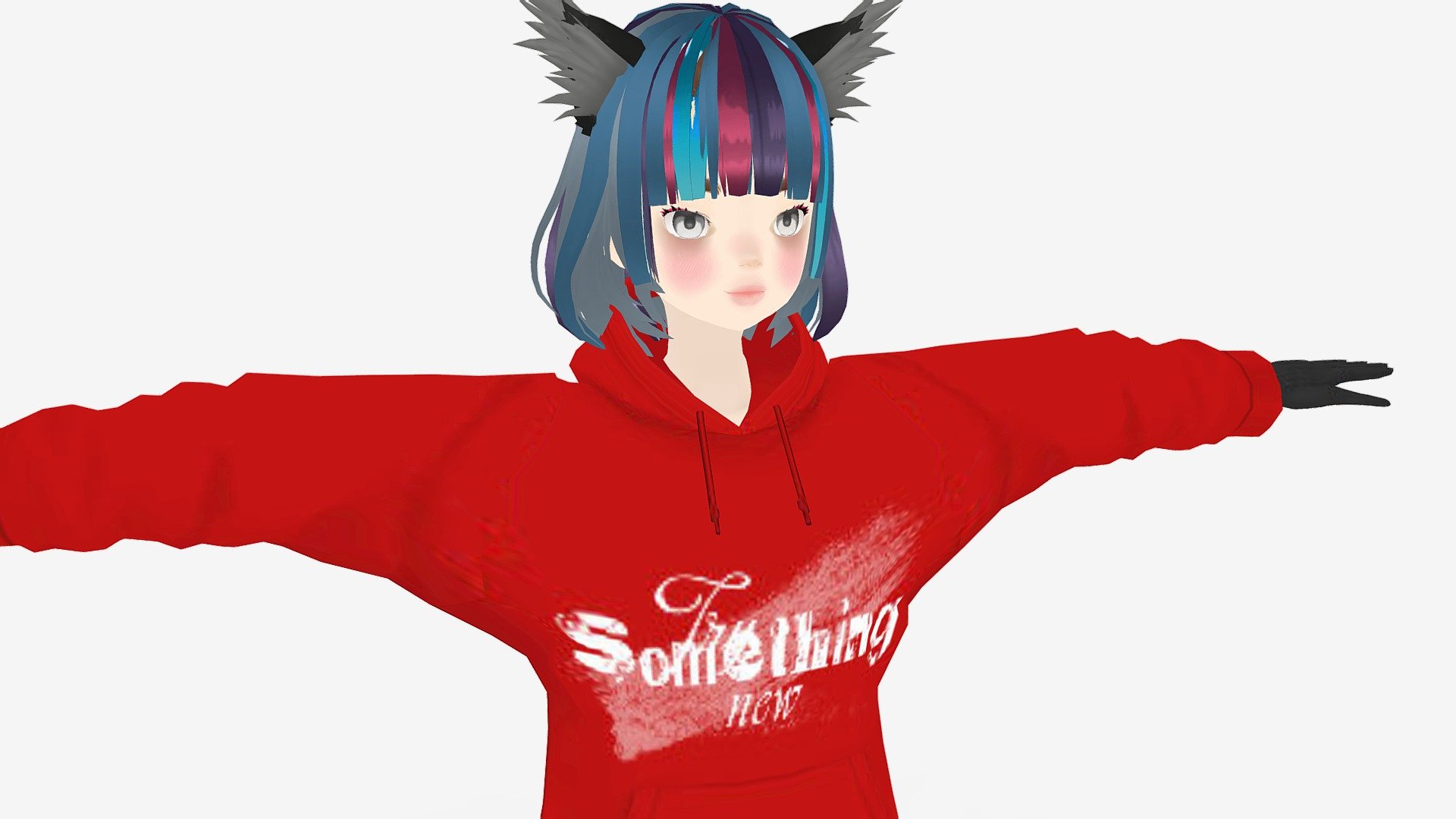 Vroid Girl for VRChat 001 - 3D model by tommy_toko_cloud [67a3846 ...