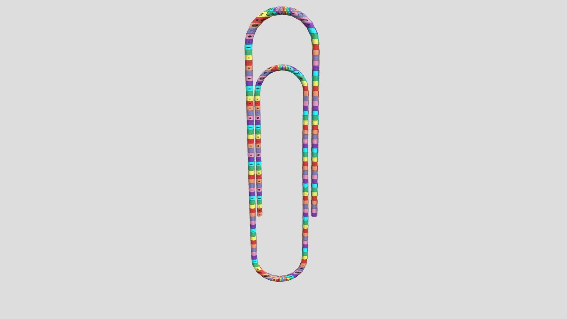 Paperclip UV Wrapped - Download Free 3D model by ZACHARYSTAR60 [67a4be2 ...