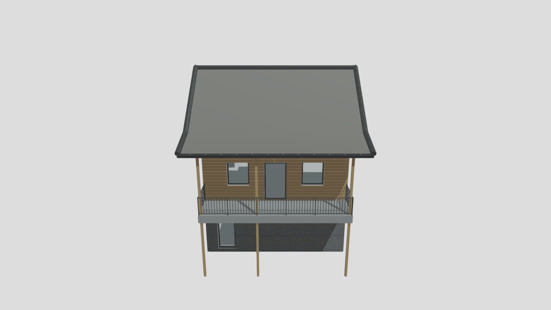 Chata_02 - 3D model by betas1 [67a4cbb] - Sketchfab
