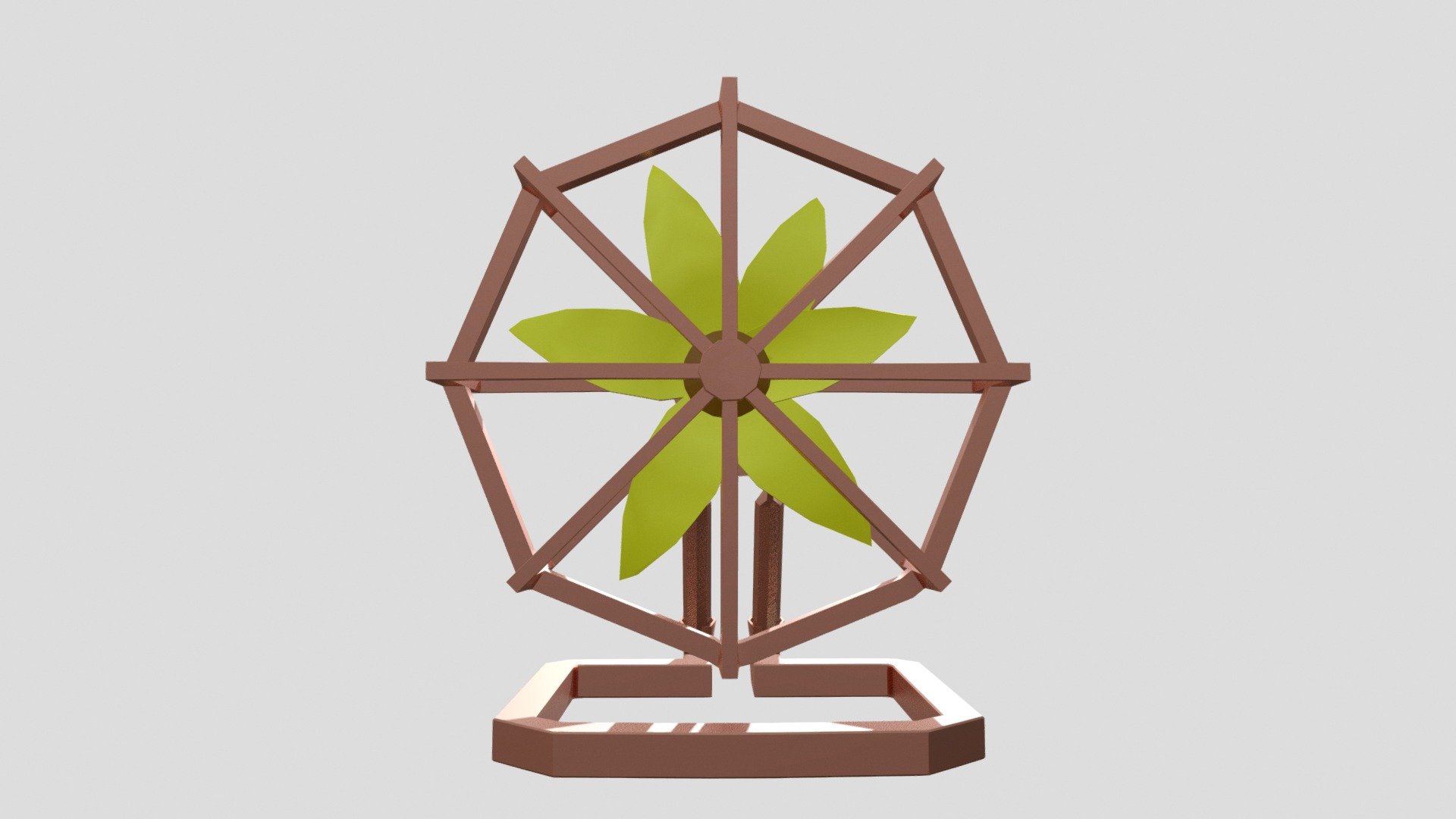 Sunflower Fan - Download Free 3D model by andy_hilaire [67a54c5 ...