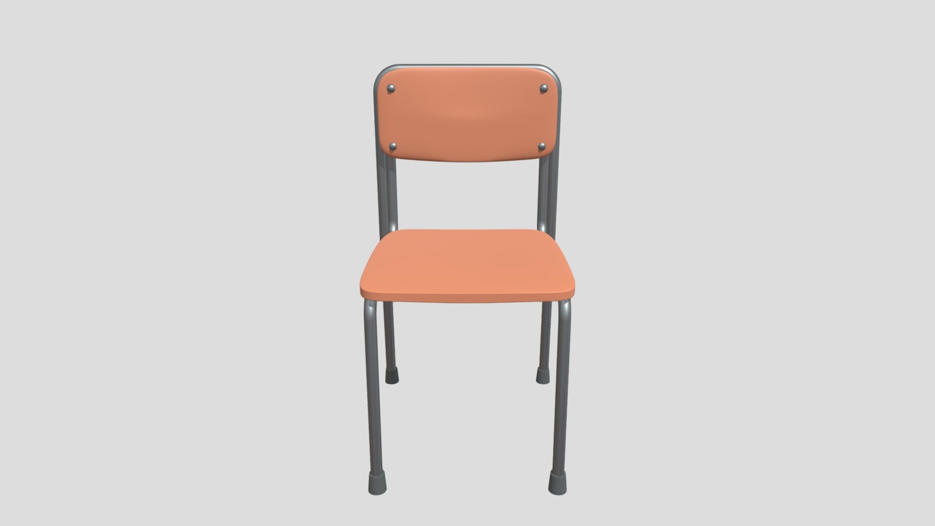 school chair - 3D model by mrkm86 [67a5bc3] - Sketchfab