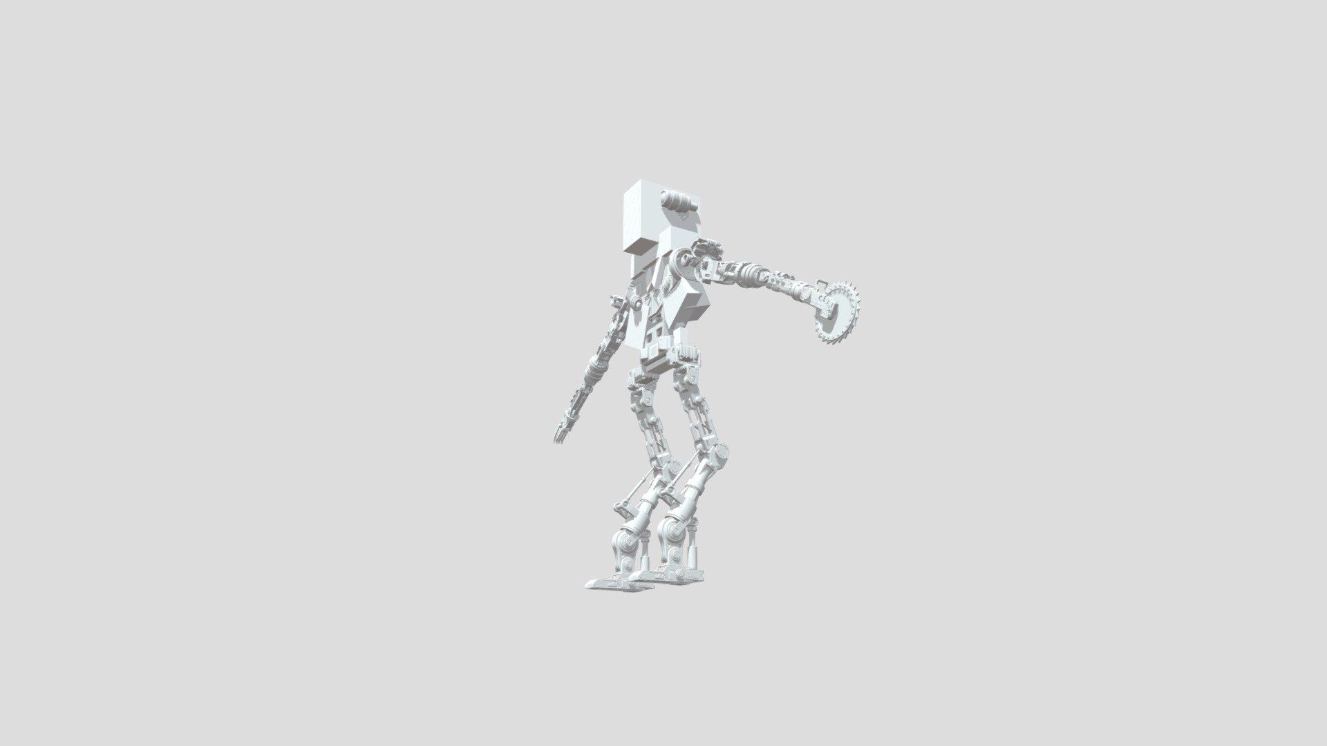 Mech Walker - 3D model by engineeringkerbals [67a64e0] - Sketchfab