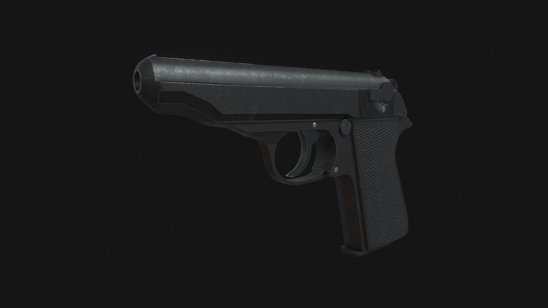 German Walther PPK - 3D model by Rufus (@rufus_eade) [67a7052] - Sketchfab