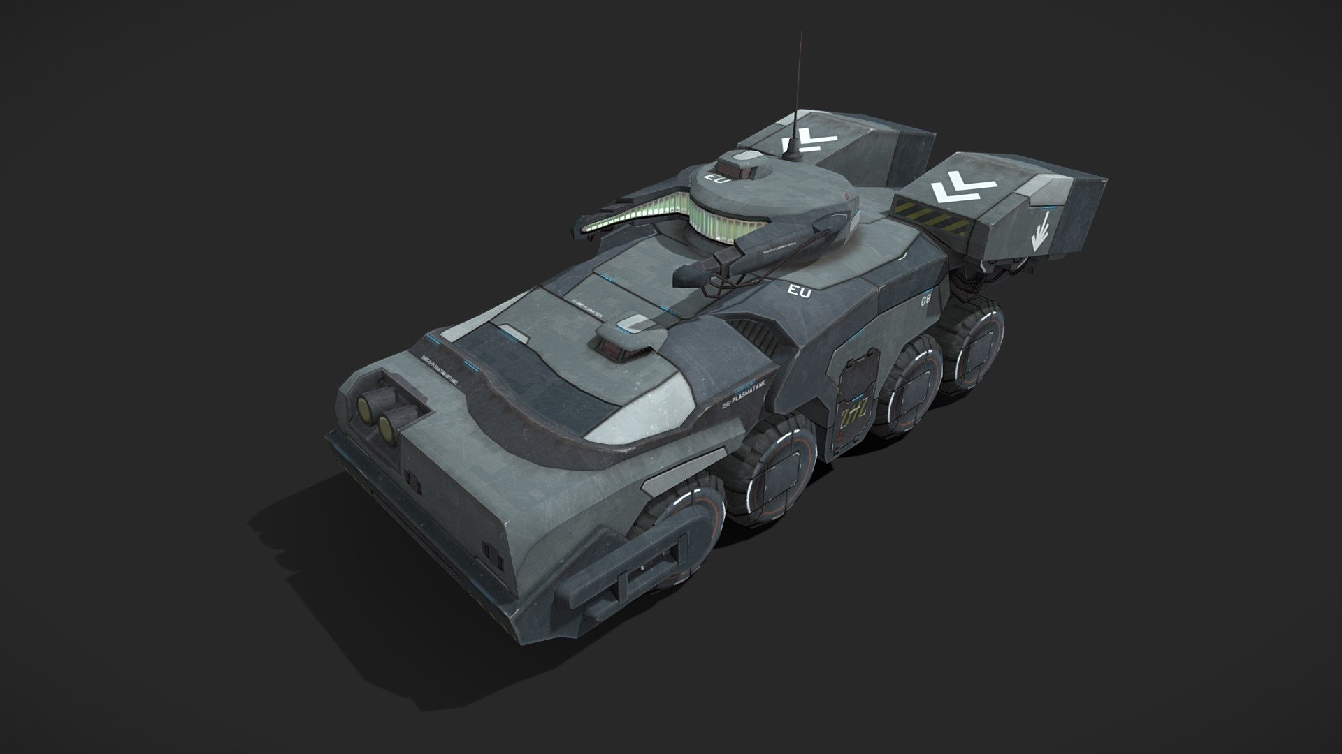 Plasma Tank - 3D model by spacelynxcanfly [67a7317] - Sketchfab