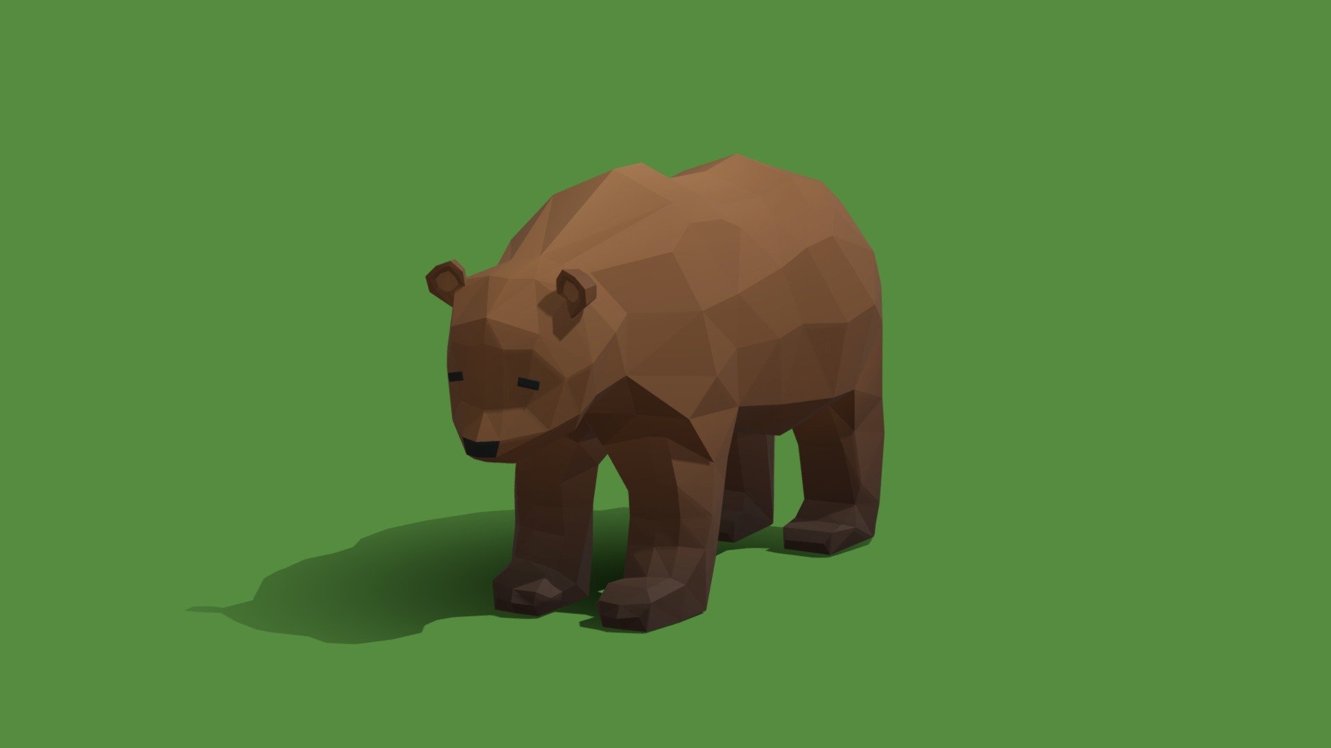 Bear - 3D model by uglyfrog (@sagunya) [67a860a] - Sketchfab