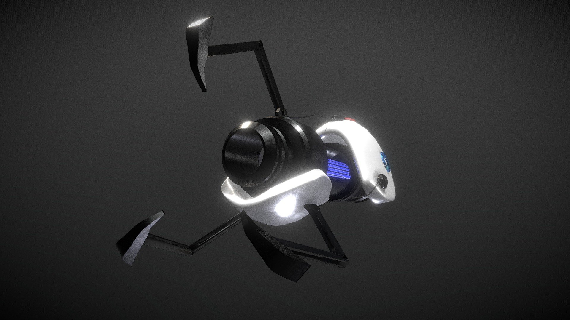 PortalGun - 3D model by CalangoTech [67a8c3c] - Sketchfab