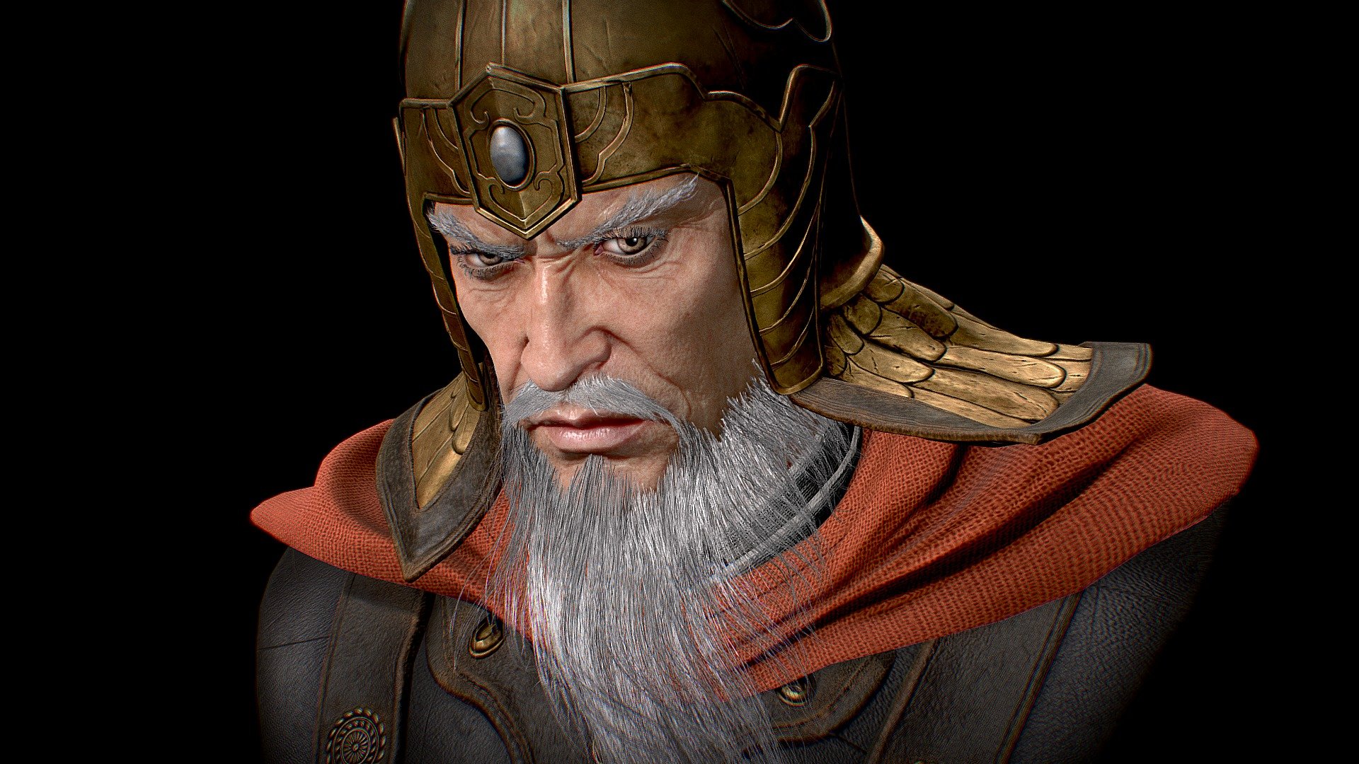 [Three kindoms]Fanart Chinese commander - 3D model by Vincent Page ...